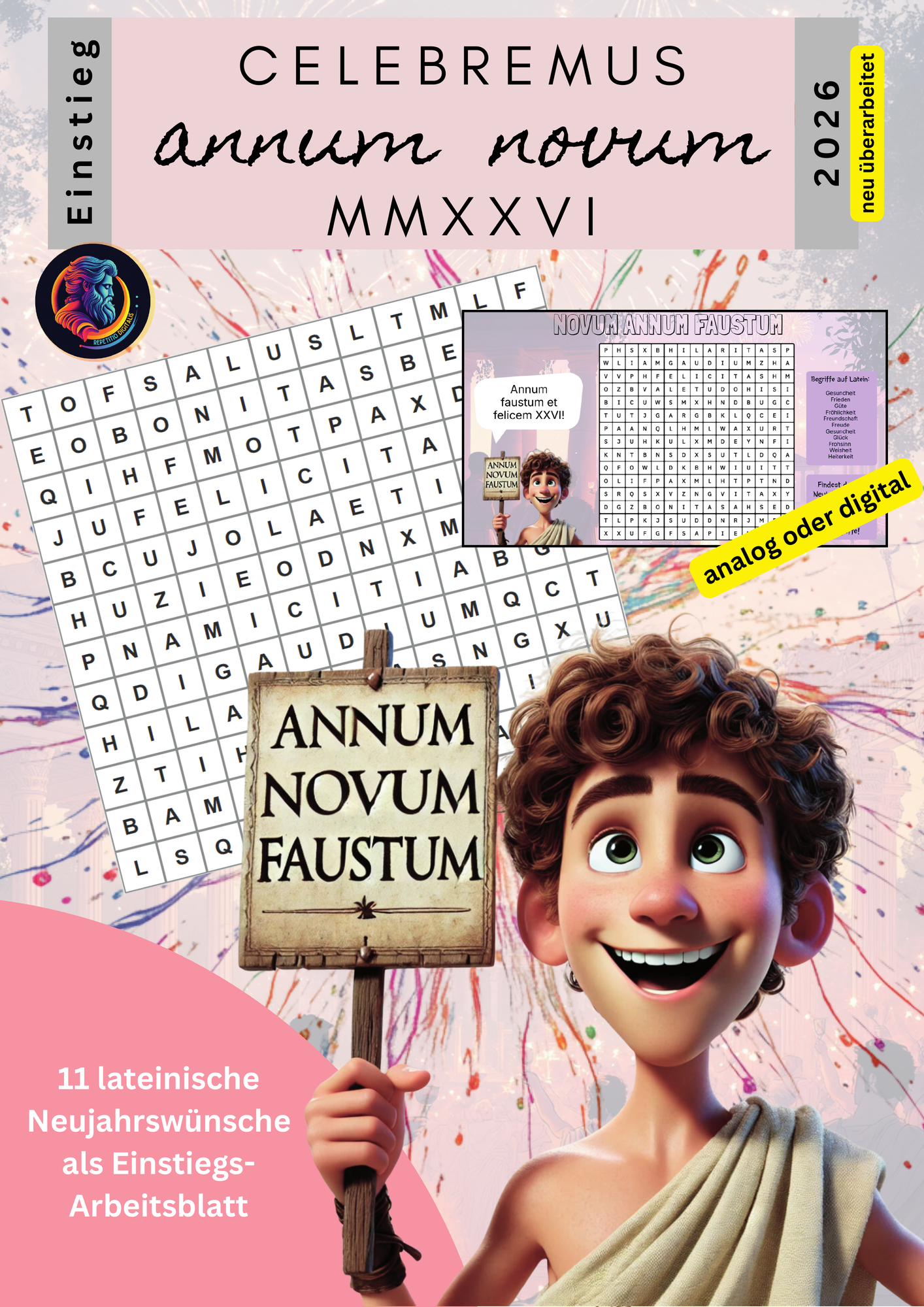 Neujahr Einstieg Latein 2026 - annum novum faustum ...