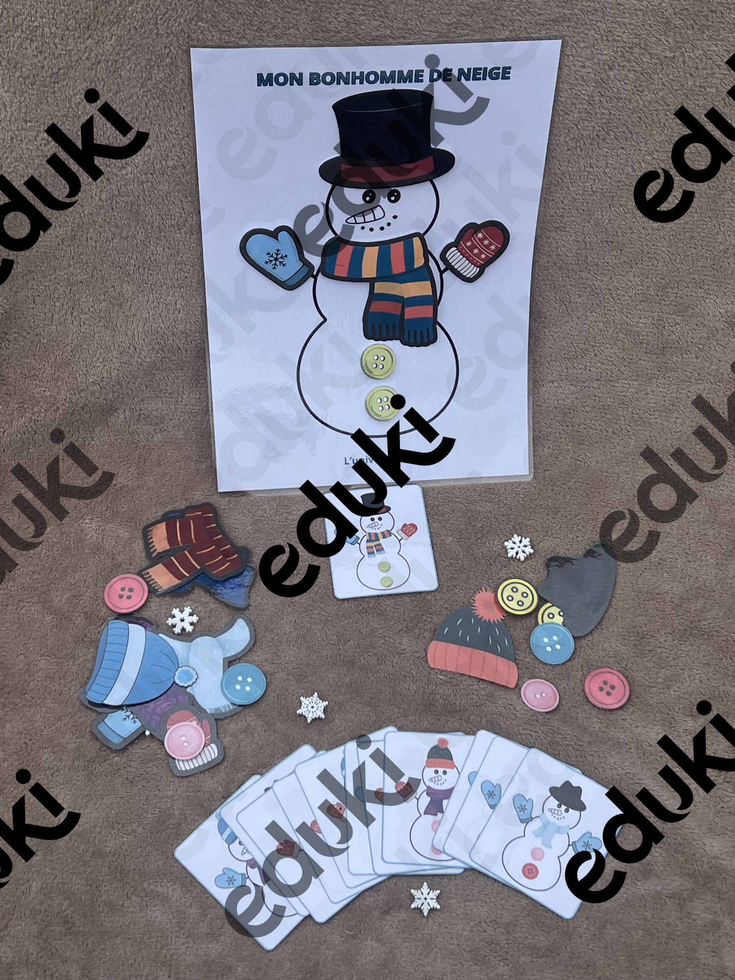 MON BONHOMME DE NEIGE - 1 - Ressource pédagogique pour ton cours de ...