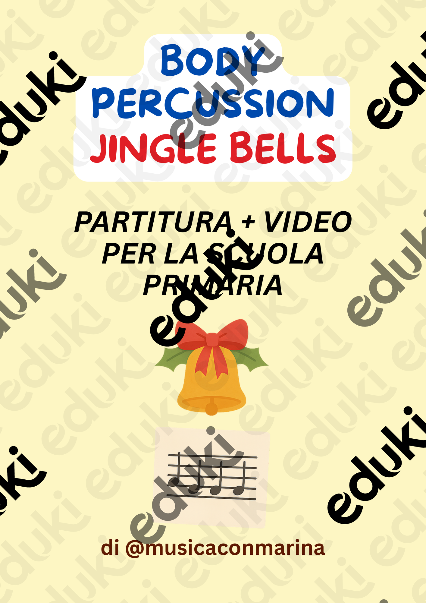Jingle Bells Body Percussion - Scuola Primaria - Materiale didattico ...