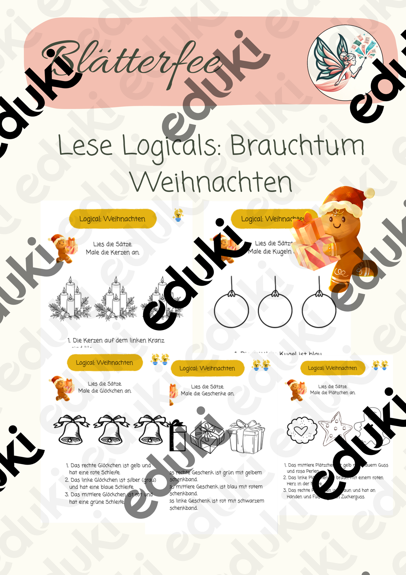 Lese Logicals: Brauchtum Weihnachten – Unterrichtsmaterial in den ...