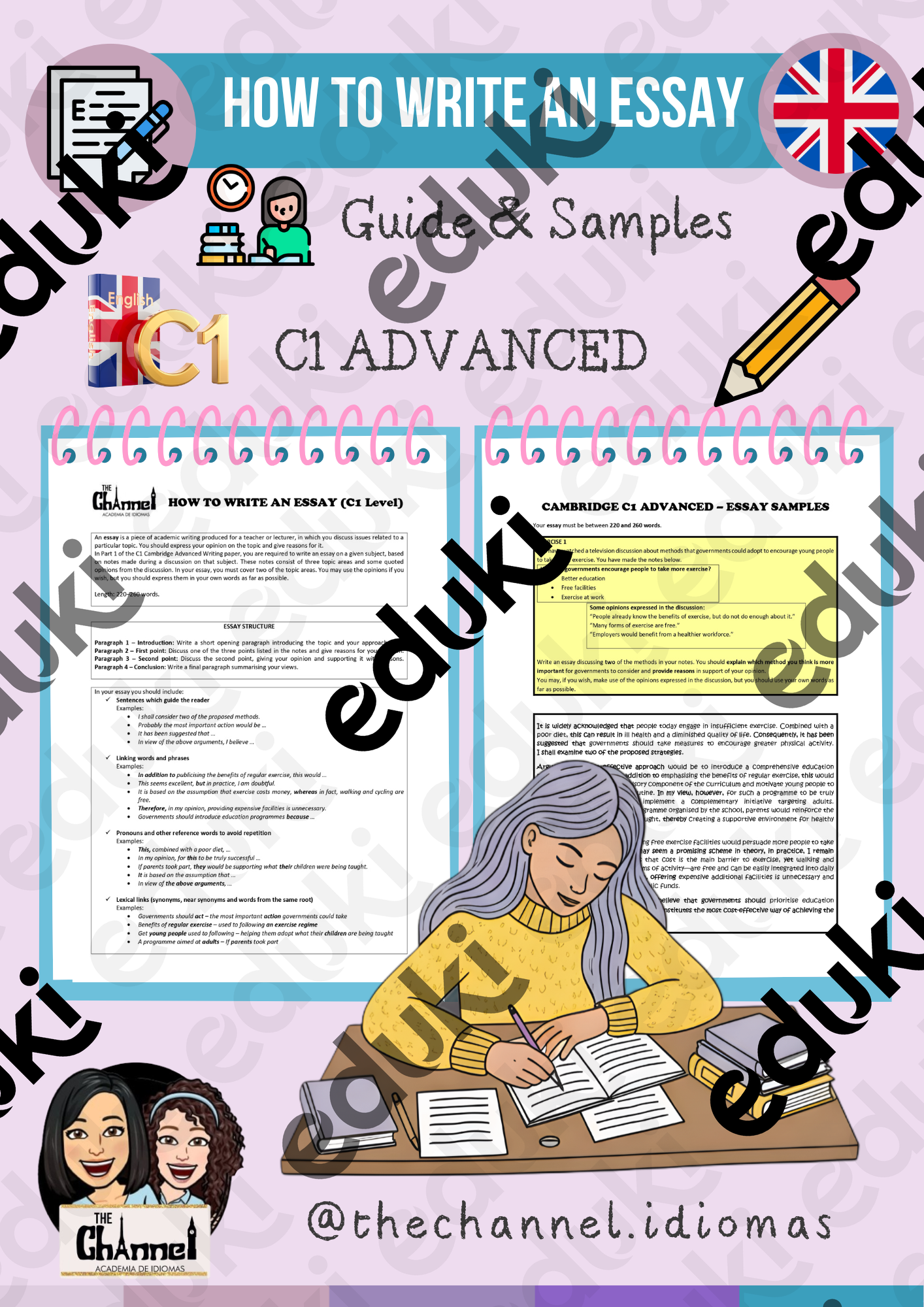 HOW TO WRITE AN ESSAY – Guide & Samples (C1 Advanced) - material de la ...