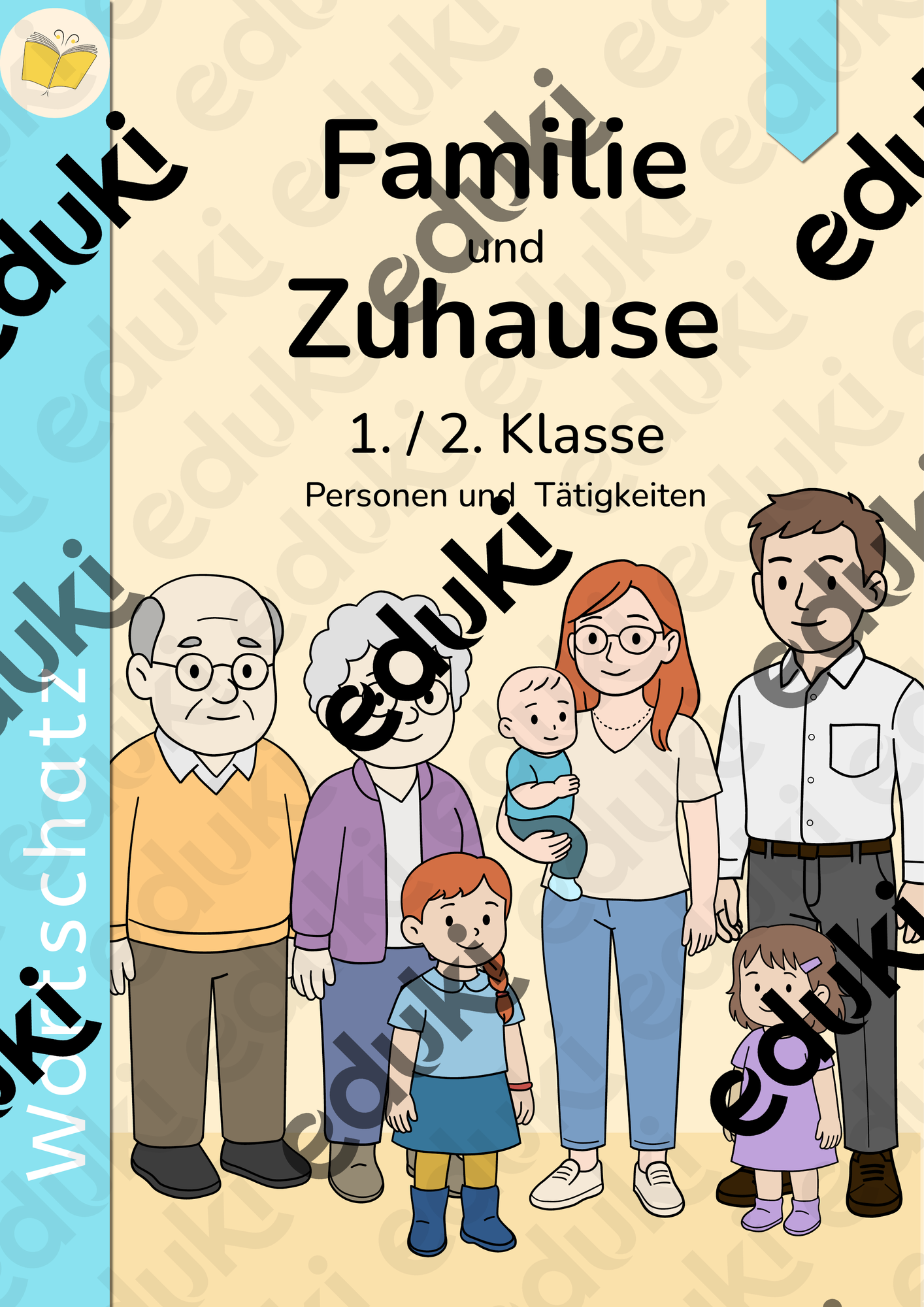 Wortschatz Familie & Zuhause – Personen & Tätigkeiten (1./2. Klasse ...
