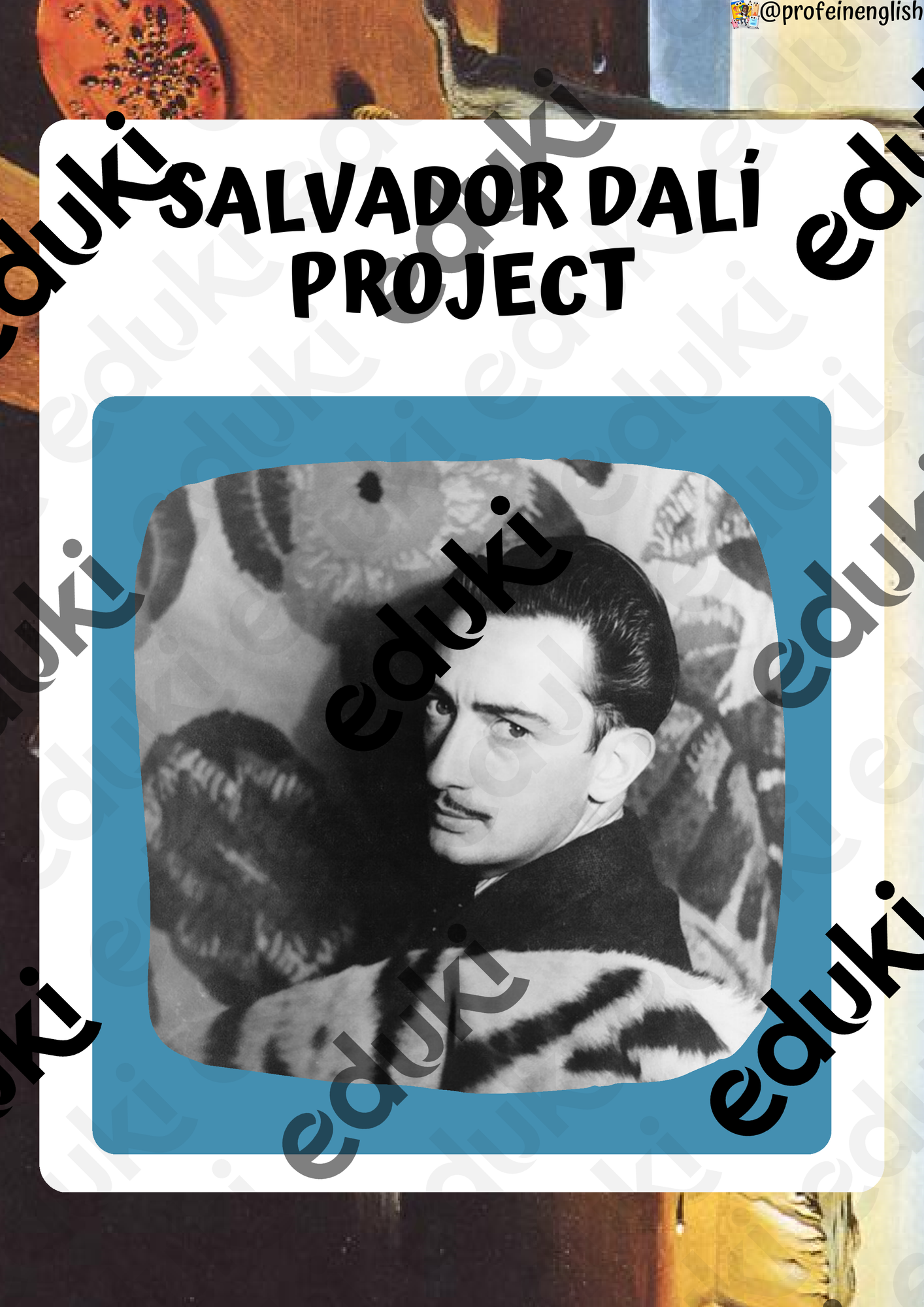 Ανακαλύπτοντας τον Salvador Dalí. Ισπανικά. - Εκπαιδευτικό υλικό για το ...