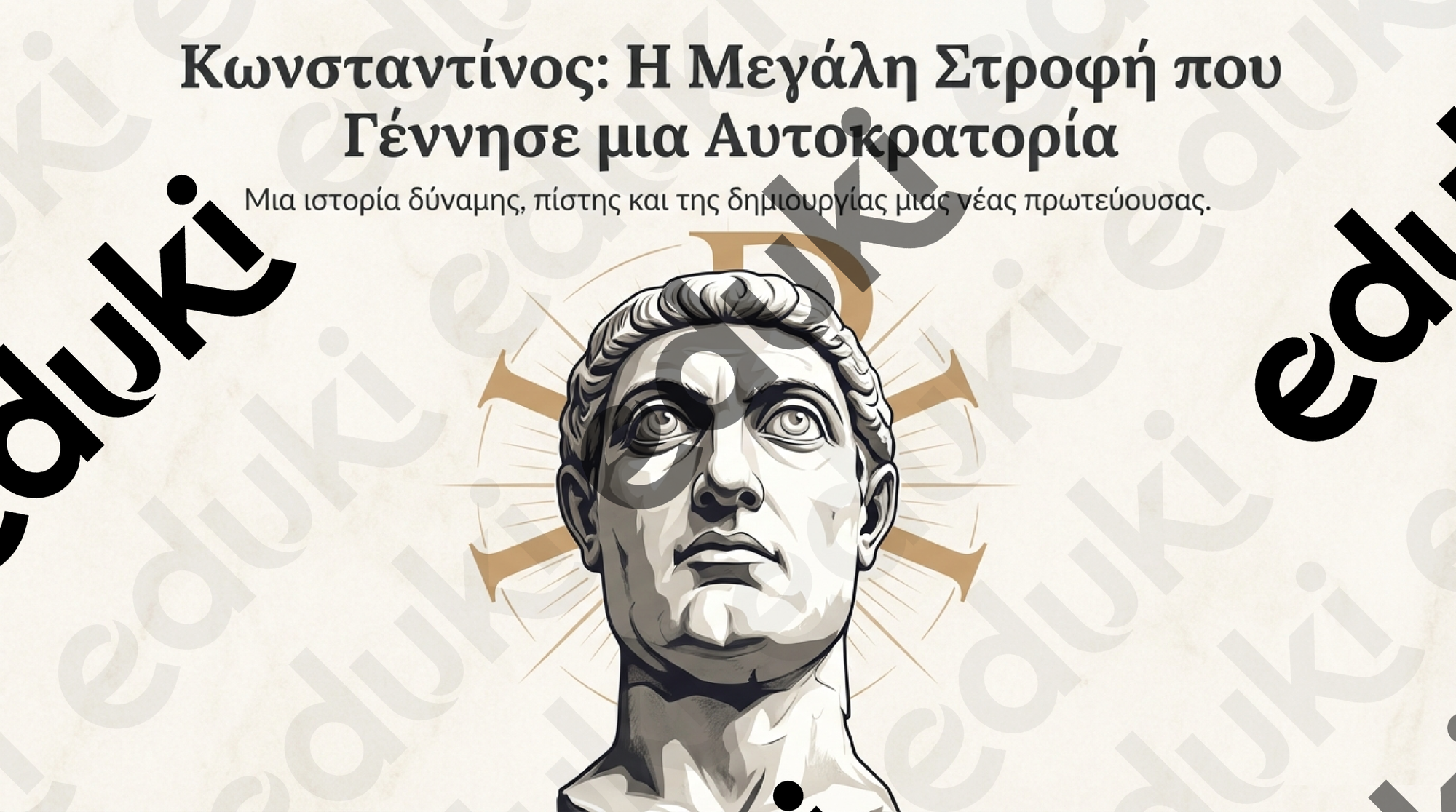 Κωνσταντίνος Η μεγάλη στροφή - Εκπαιδευτικό υλικό για το μάθημα