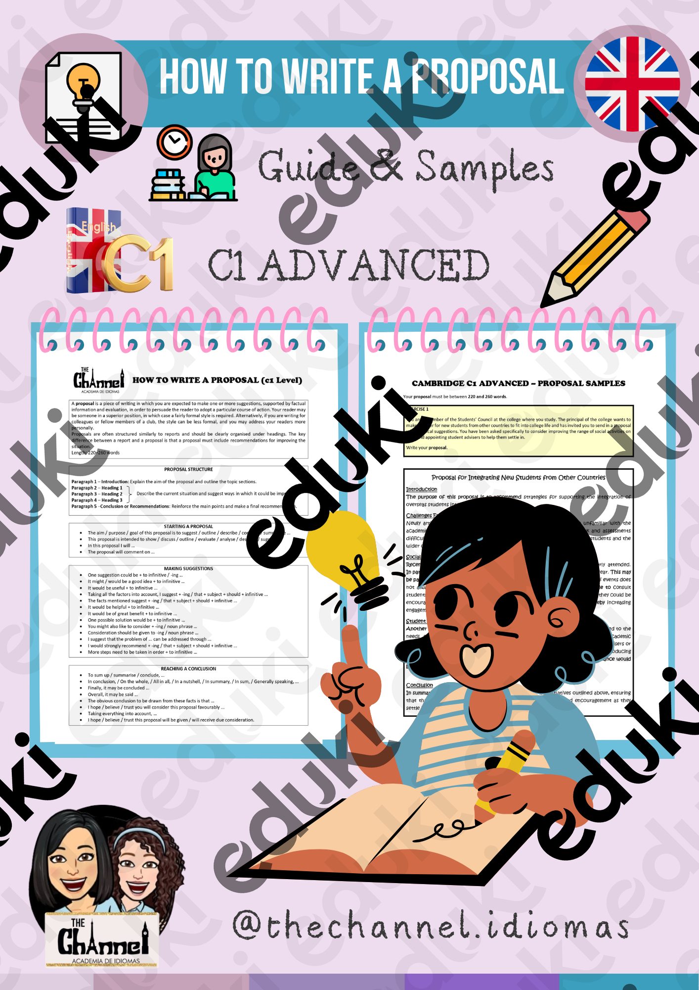 HOW TO WRITE A PROPOSAL – Guide & Samples (C1 Advanced) - material de ...