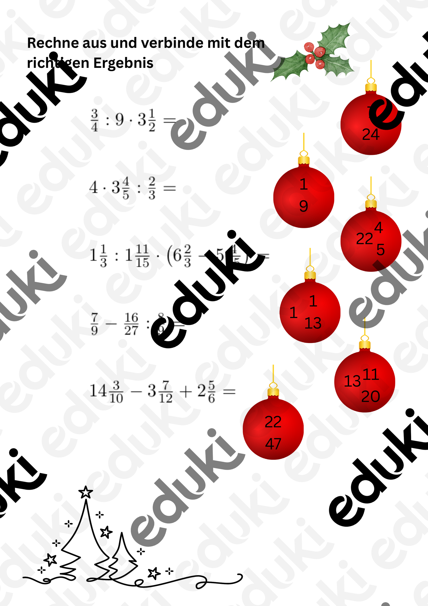 Brüche- KLAPUSTRI – Unterrichtsmaterial im Fach Mathematik