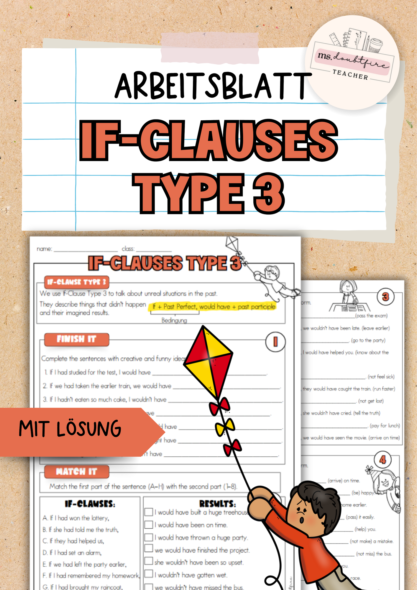 If-Clauses Type 3 | Conditional | Grammar (If-Clauses di tipo 3 ...