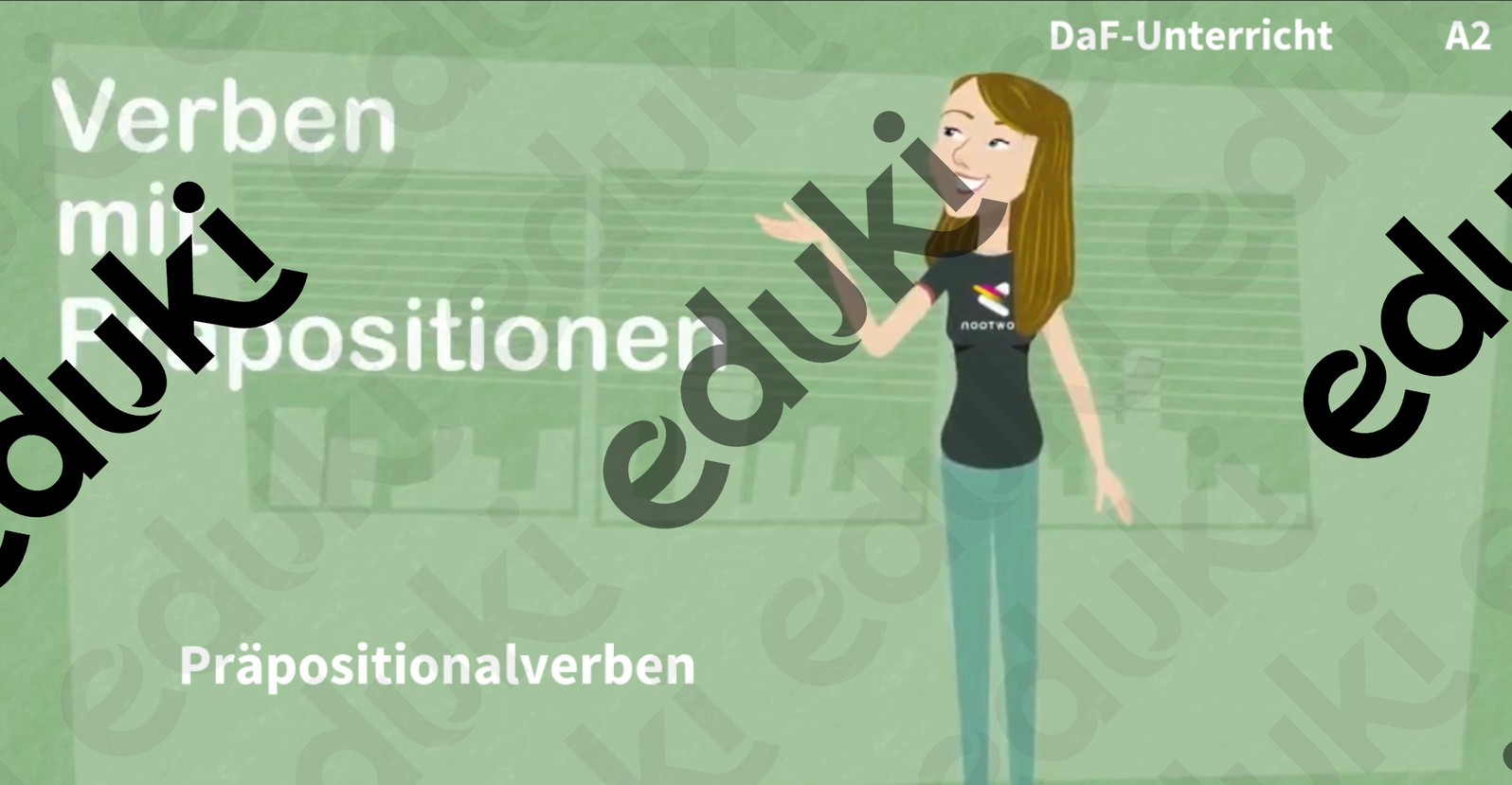 Präpositionalverben – Unterrichtsmaterial im Fach DaZ/DaF