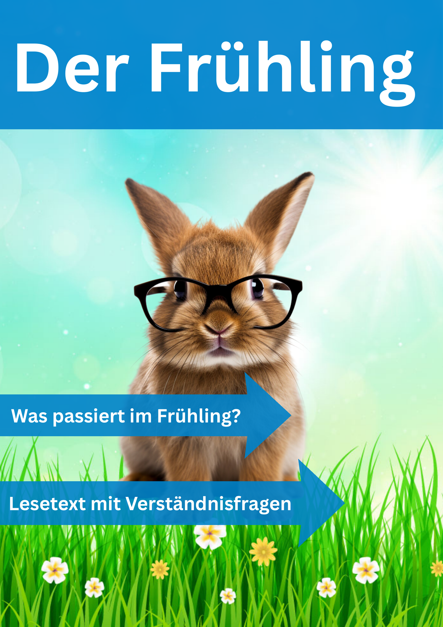 Der Frühling 🌸Arbeitsblatt Sachunterricht – Unterrichtsmaterial im Fach ...