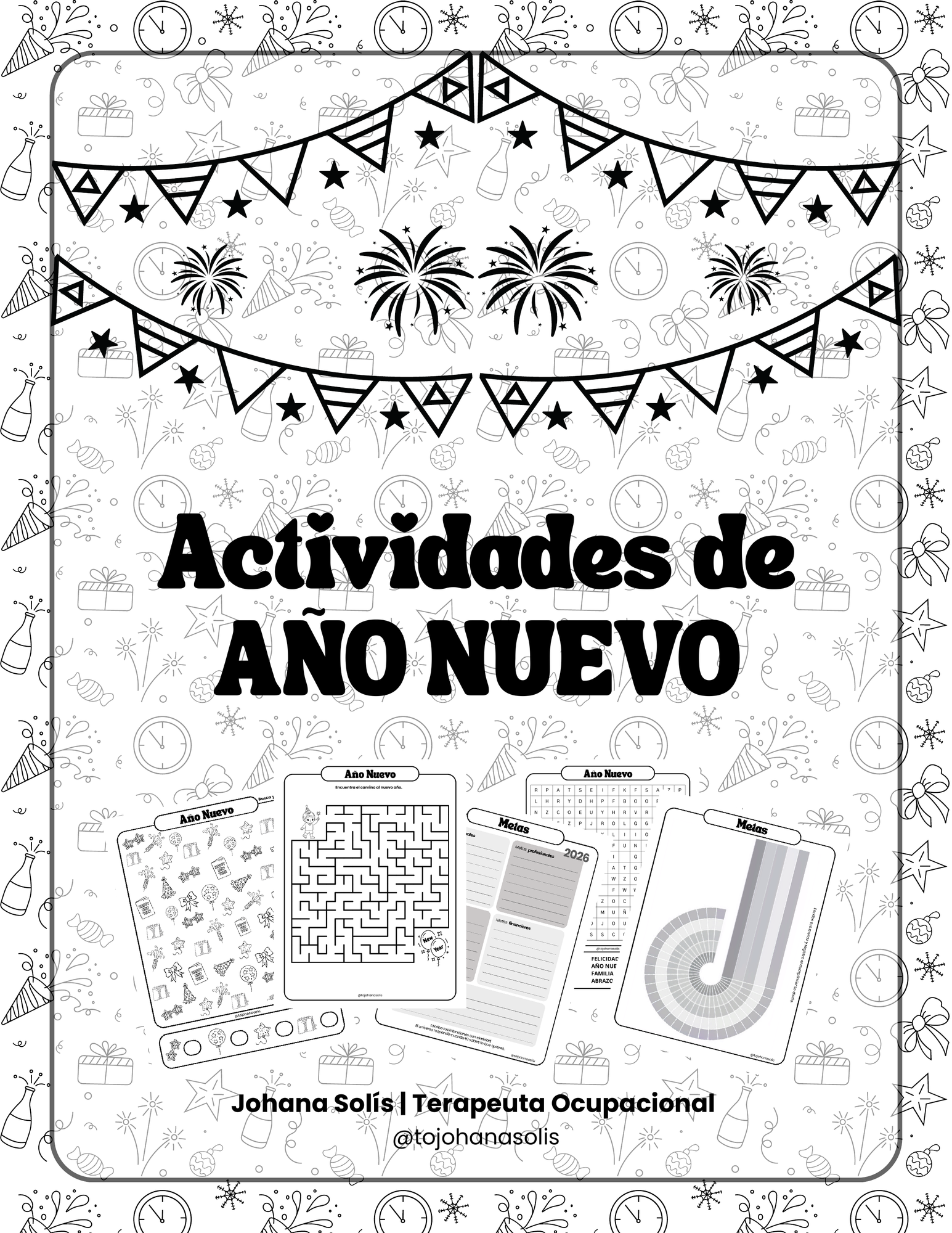 Actividades de Año Nuevo - material de la siguiente asignatura Material ...
