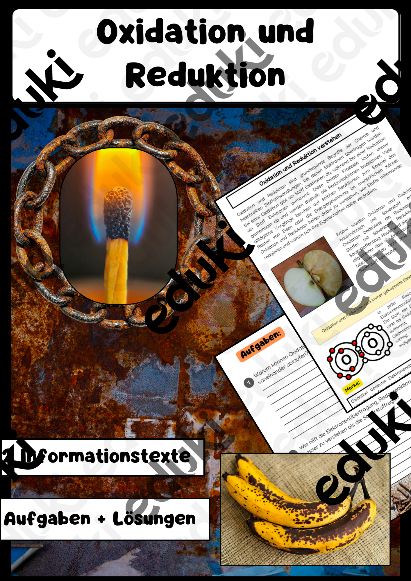 Oxidation und Reduktion: Redoxreaktion Chemieunterricht ...