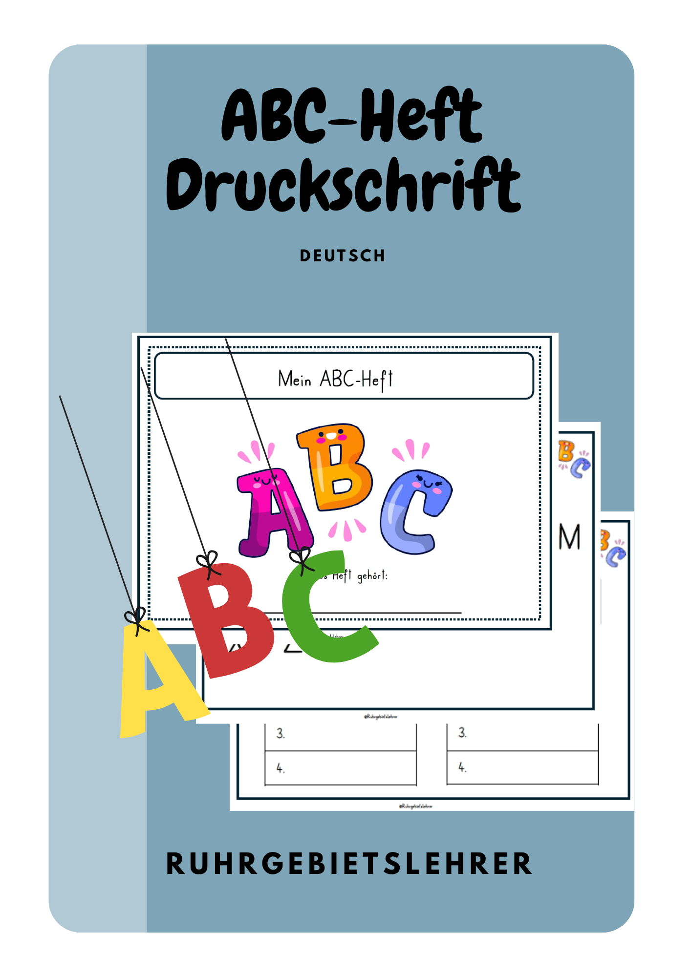 ABC - Heft Druckschrift – Unterrichtsmaterial im Fach Deutsch