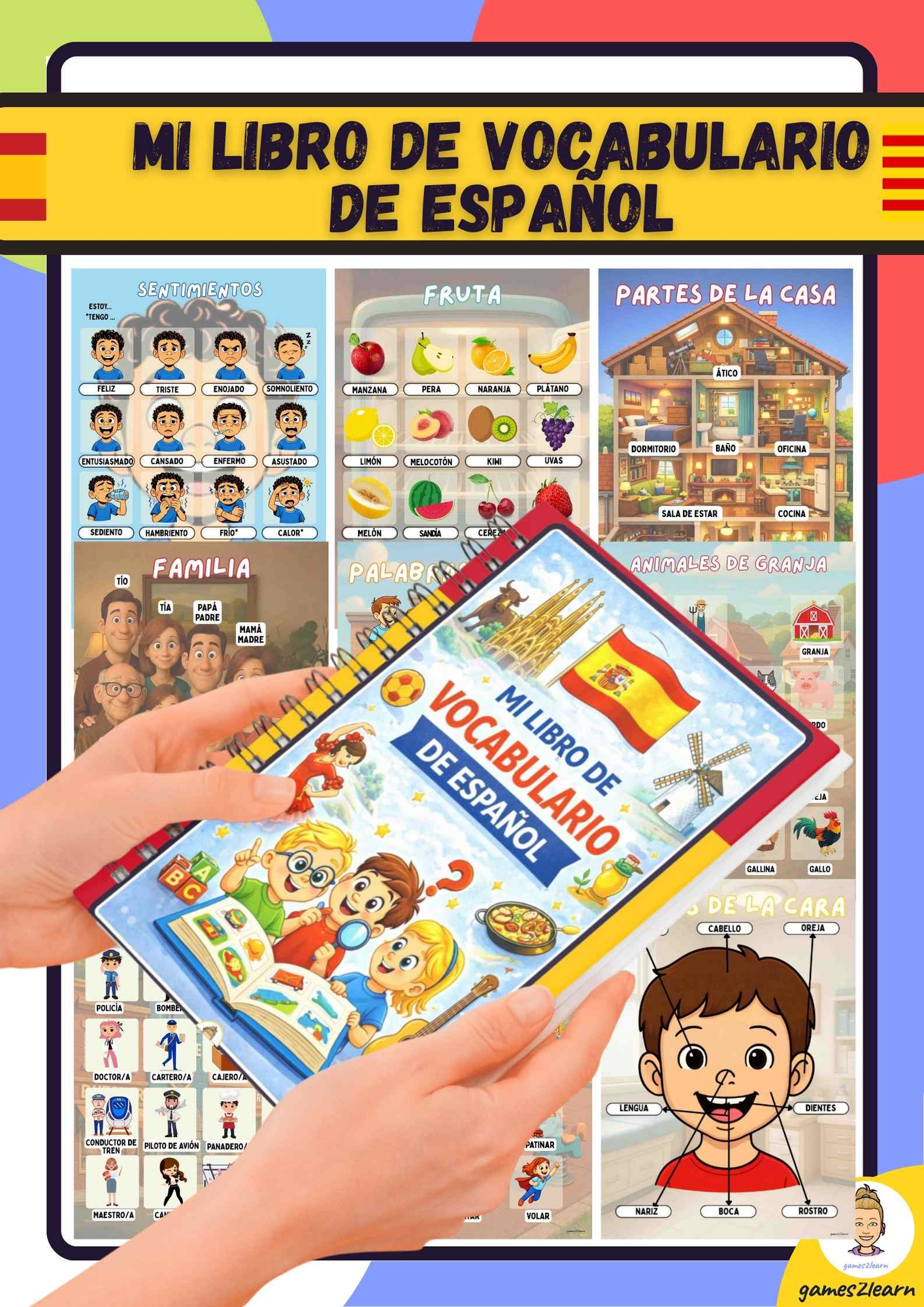 Mi Libro de Vocabulario de Español - Materiale didattico per la materia ...