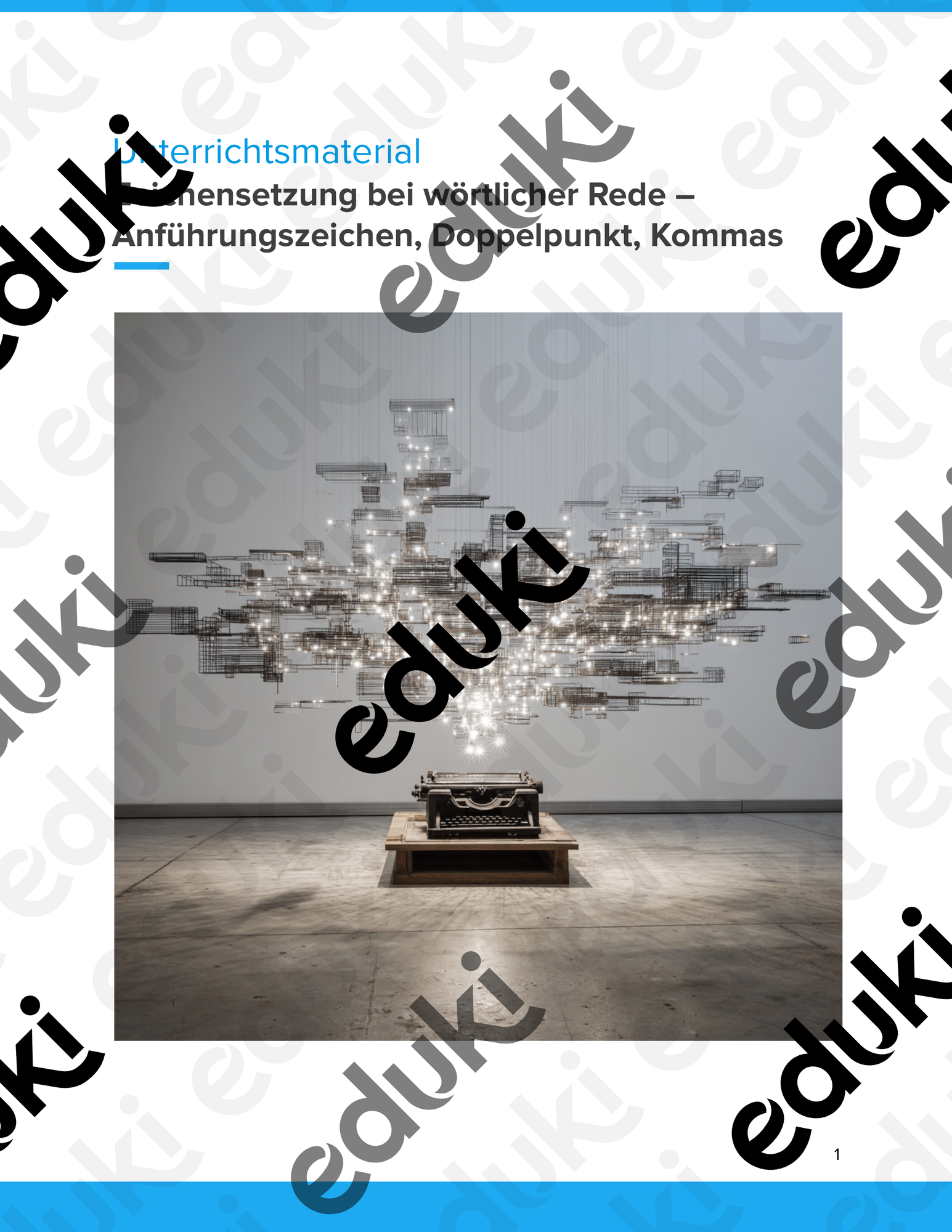 Zeichensetzung bei wörtlicher Rede – Anführungszeichen, Doppelpunkt ...