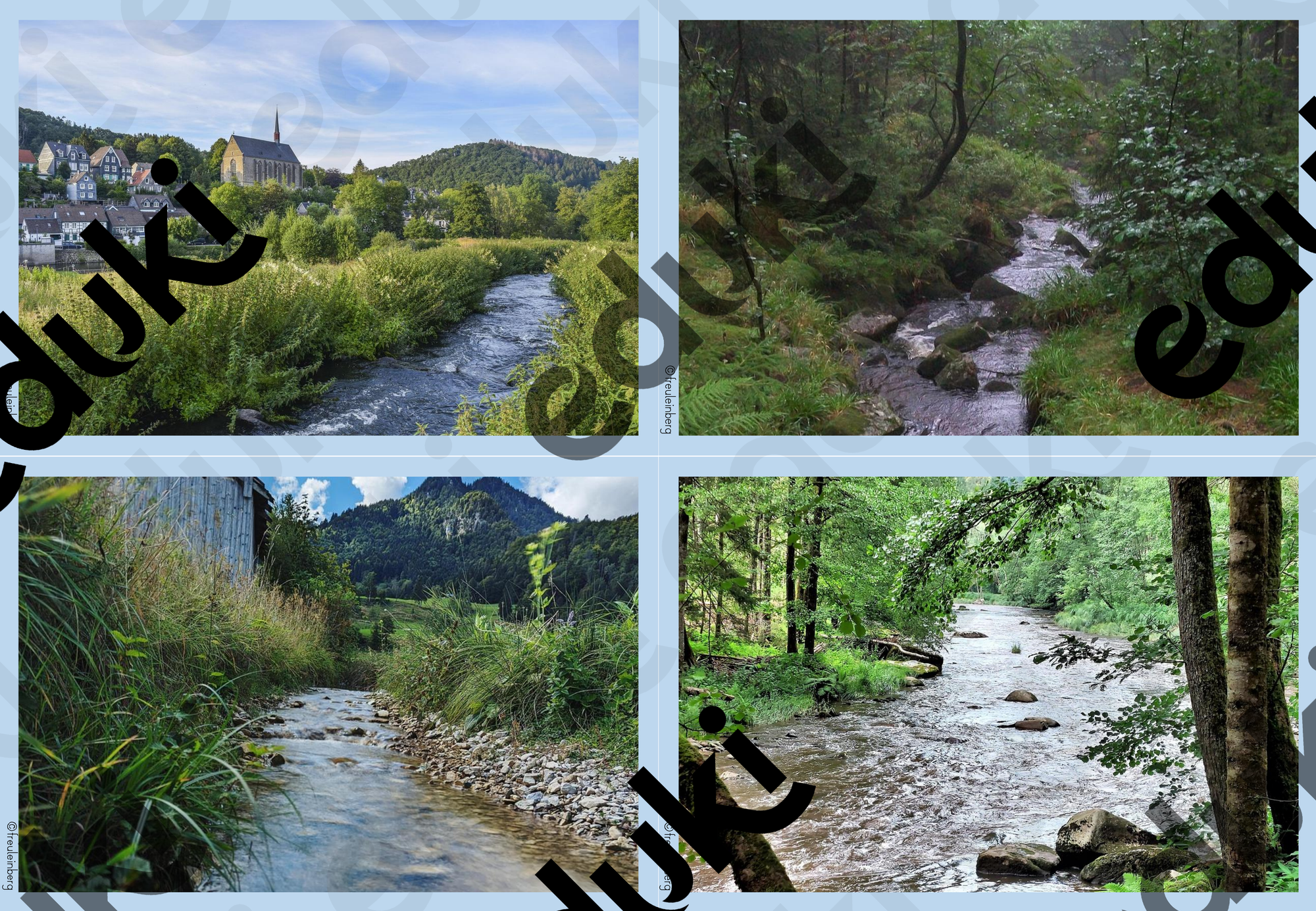 1. Stunde: Was ist ein Bach? (Bach vs. Fluss) – Unterrichtsmaterial in ...