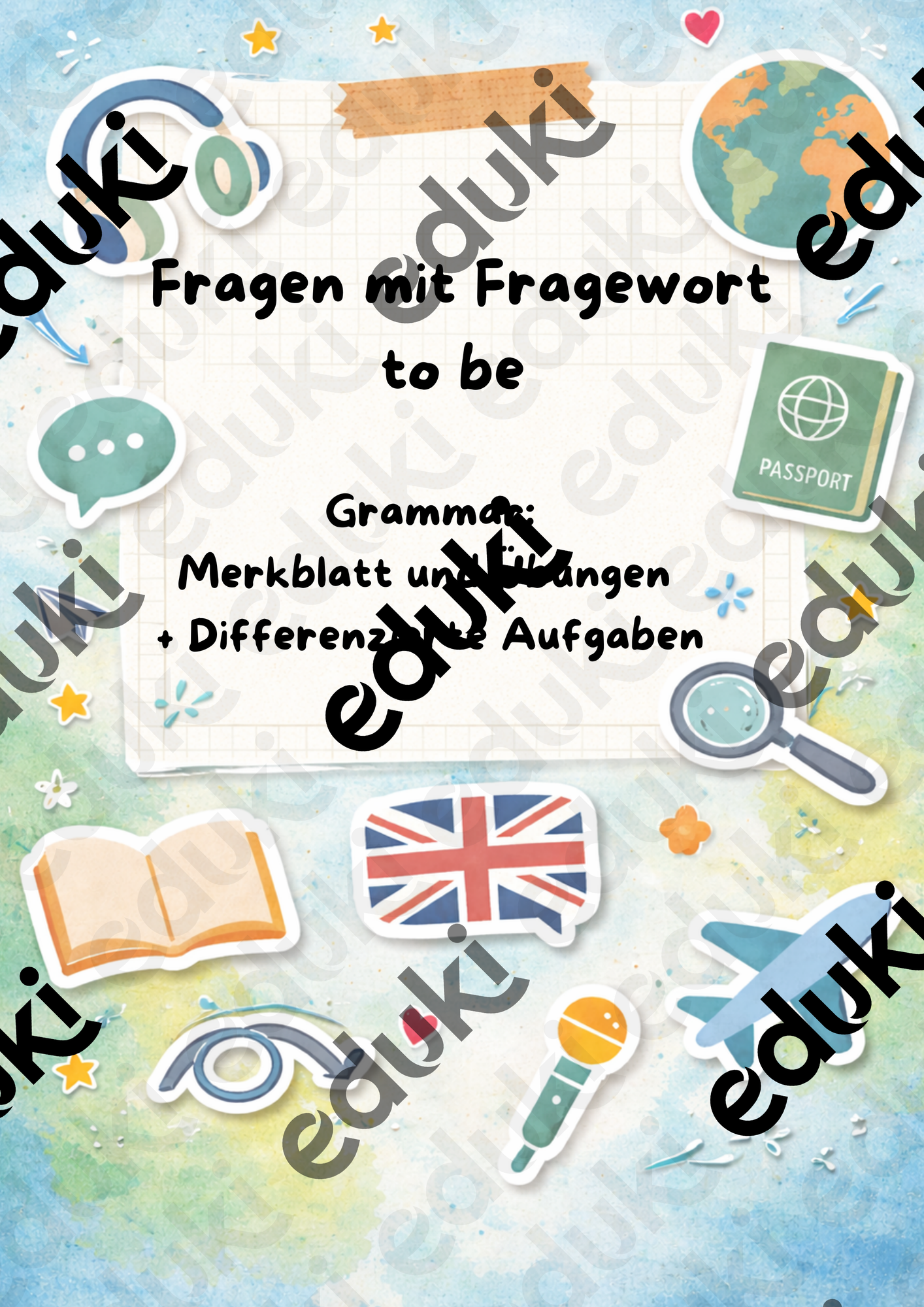 Ubungen Englisch Fragen Mit Fragewortern Pdf