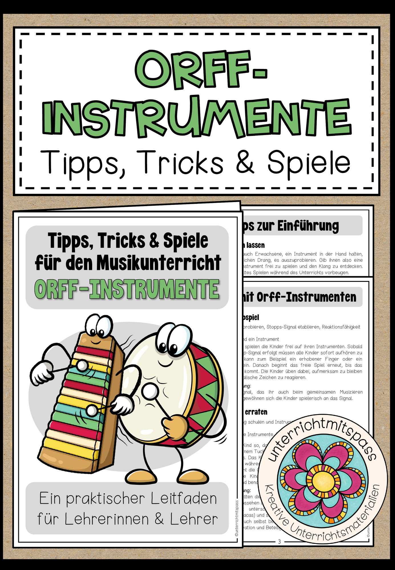 ORFF-INSTRUMENTE - Tipps, Tricks und Spiele – Unterrichtsmaterial im ...