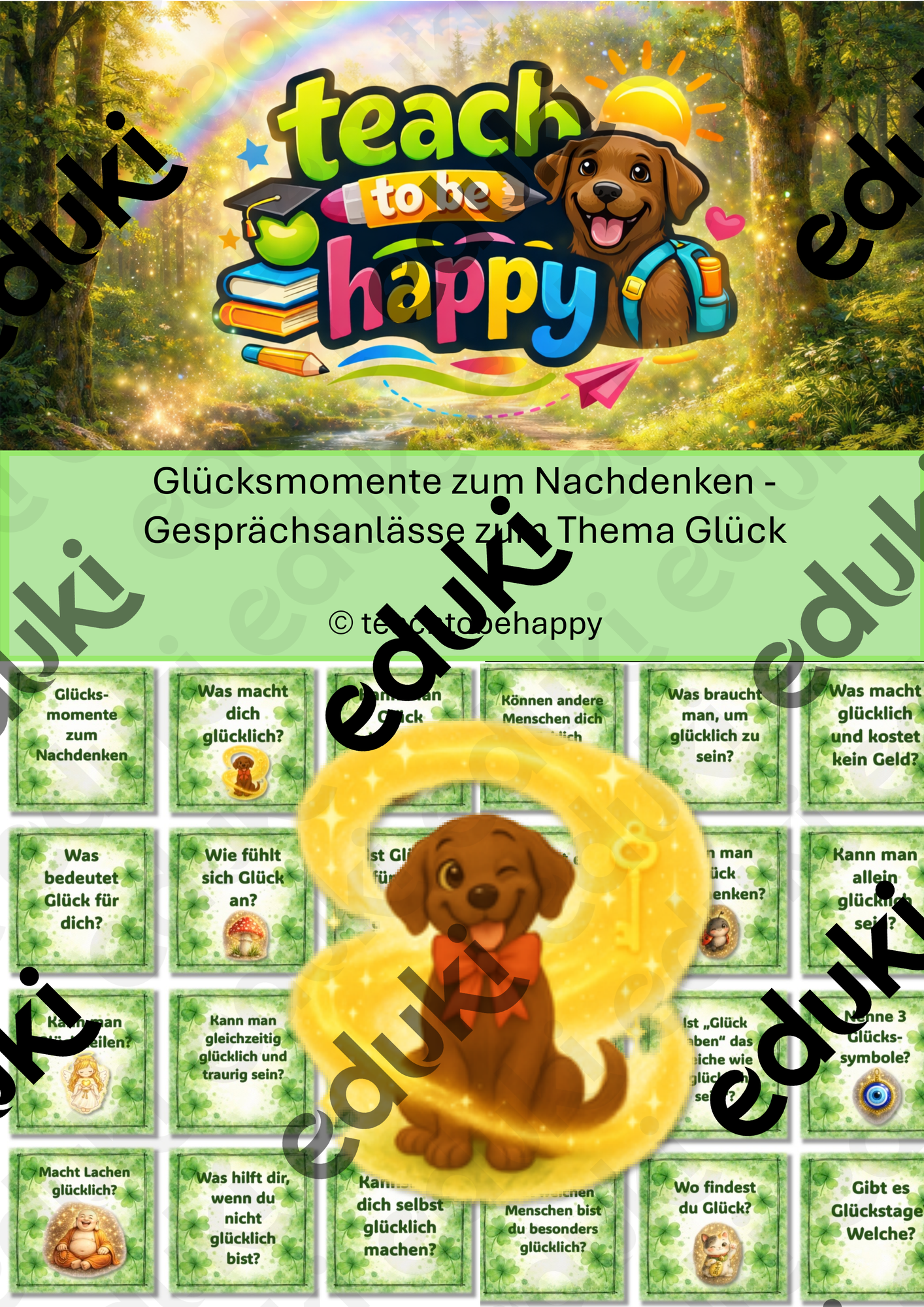 Glücksmomente zum Nachdenken - Gesprächsanlässe zum Thema Glück ...