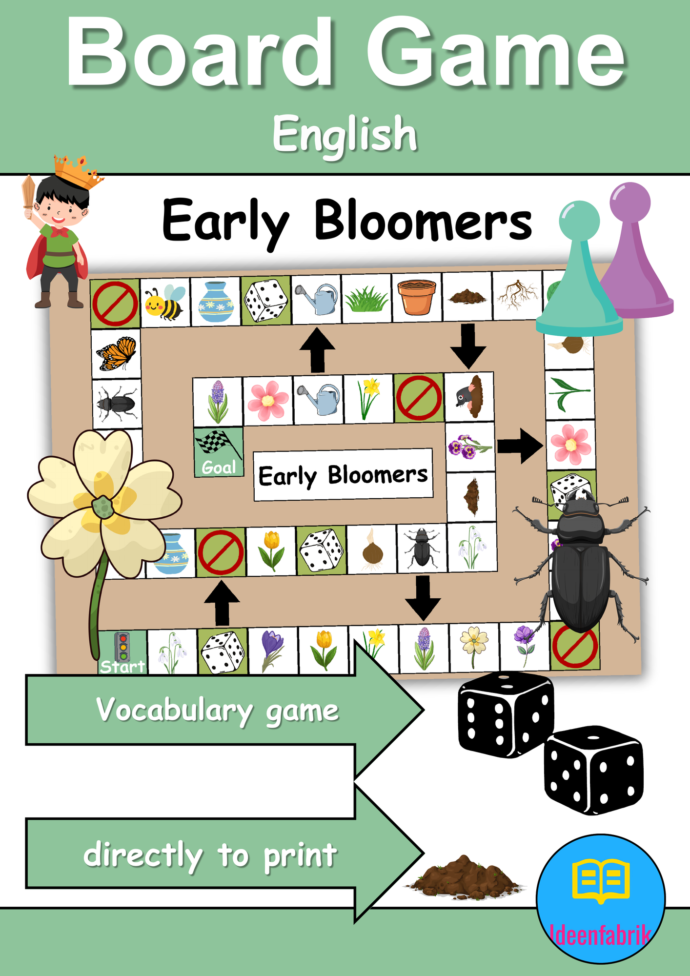 Boardgame: Frühblüher / Early Bloomer • Brettspiel Englisch ...
