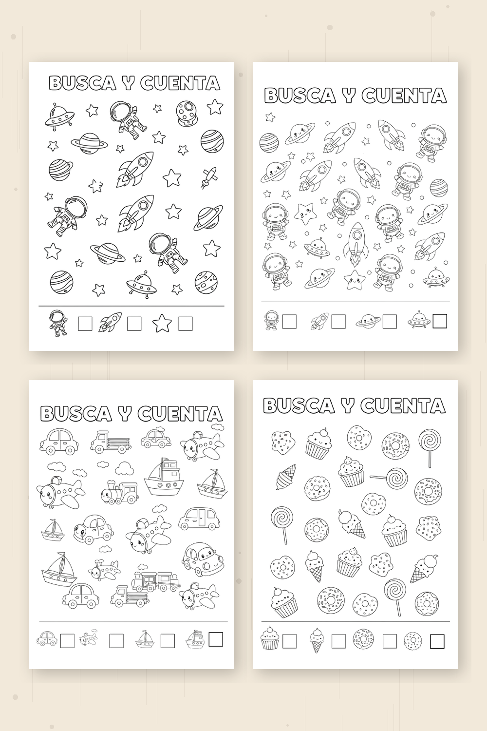 Pack de Veo Veo: Busca y Encuentra (Atención y Vocabulario) - material ...