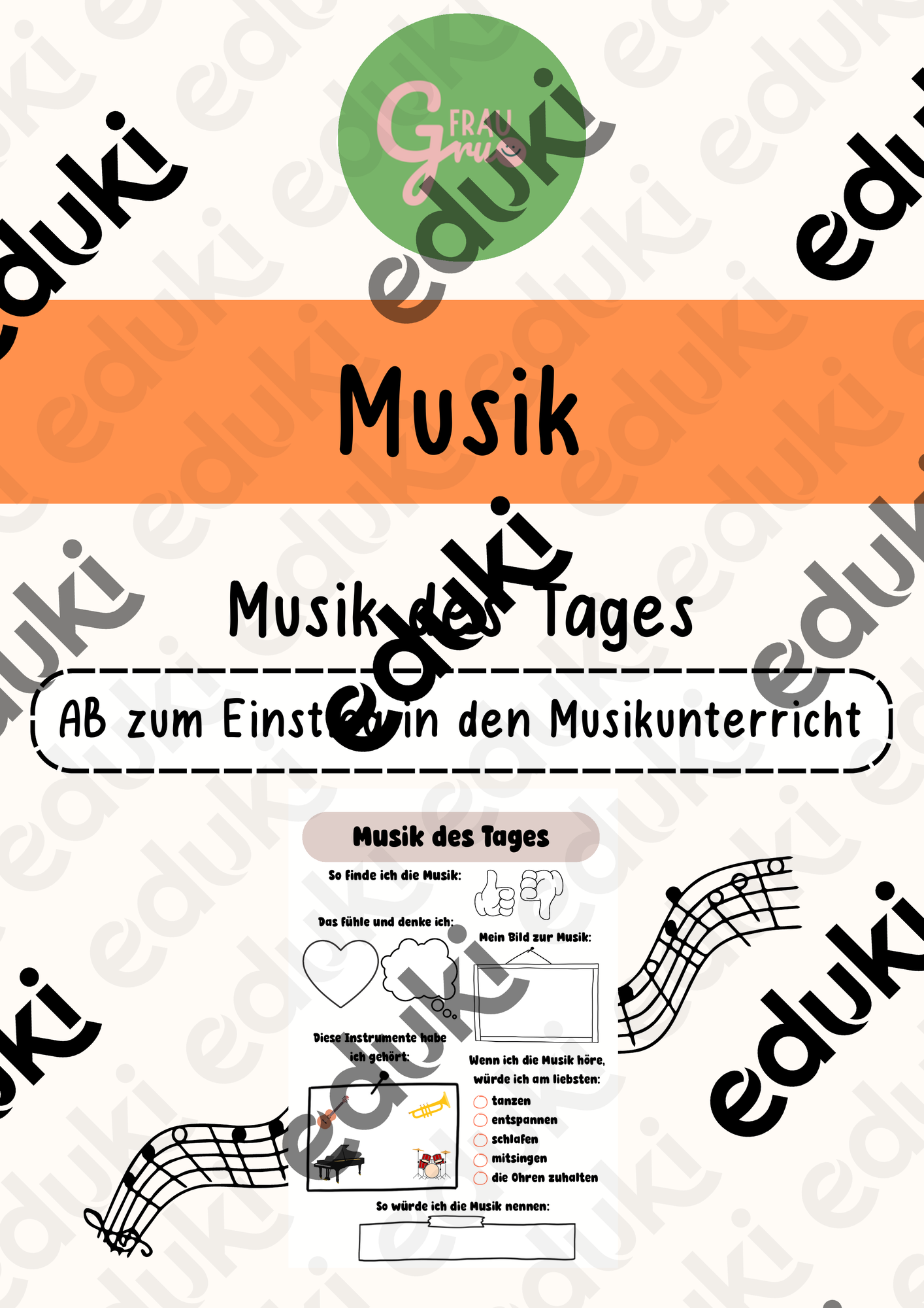 Musikunterricht - Musik des Tages – Unterrichtsmaterial im Fach Musik