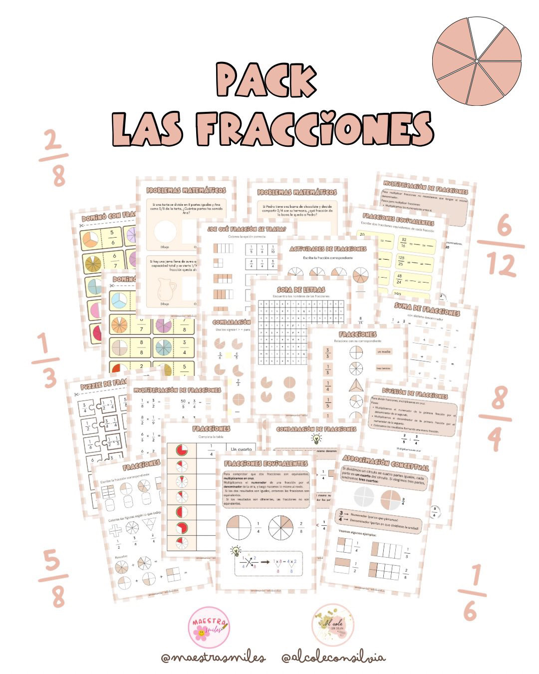 Cuaderno de fracciones - material de la siguiente asignatura Matemáticas