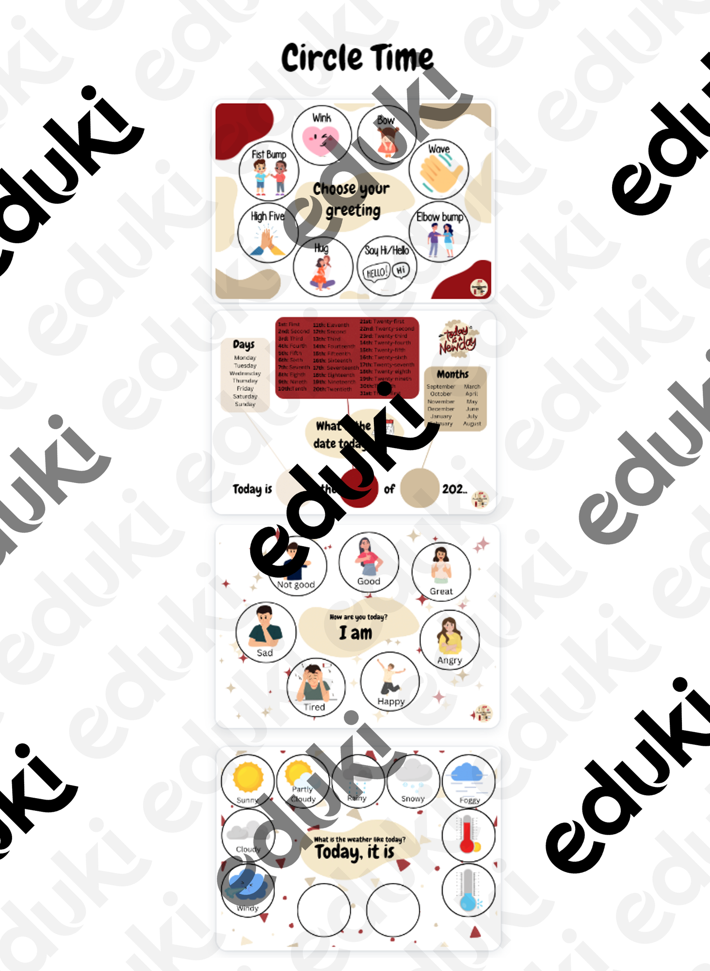 Circle time - Materiale didattico per le materie Inglese ...