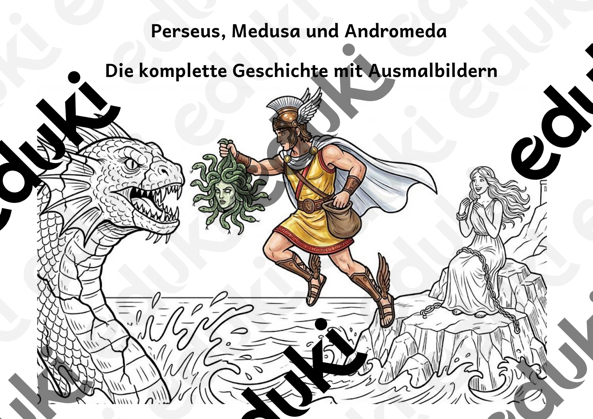 Perseus, Medusa und Andromeda XXL – Die komplette Heldengeschichte (29 ...