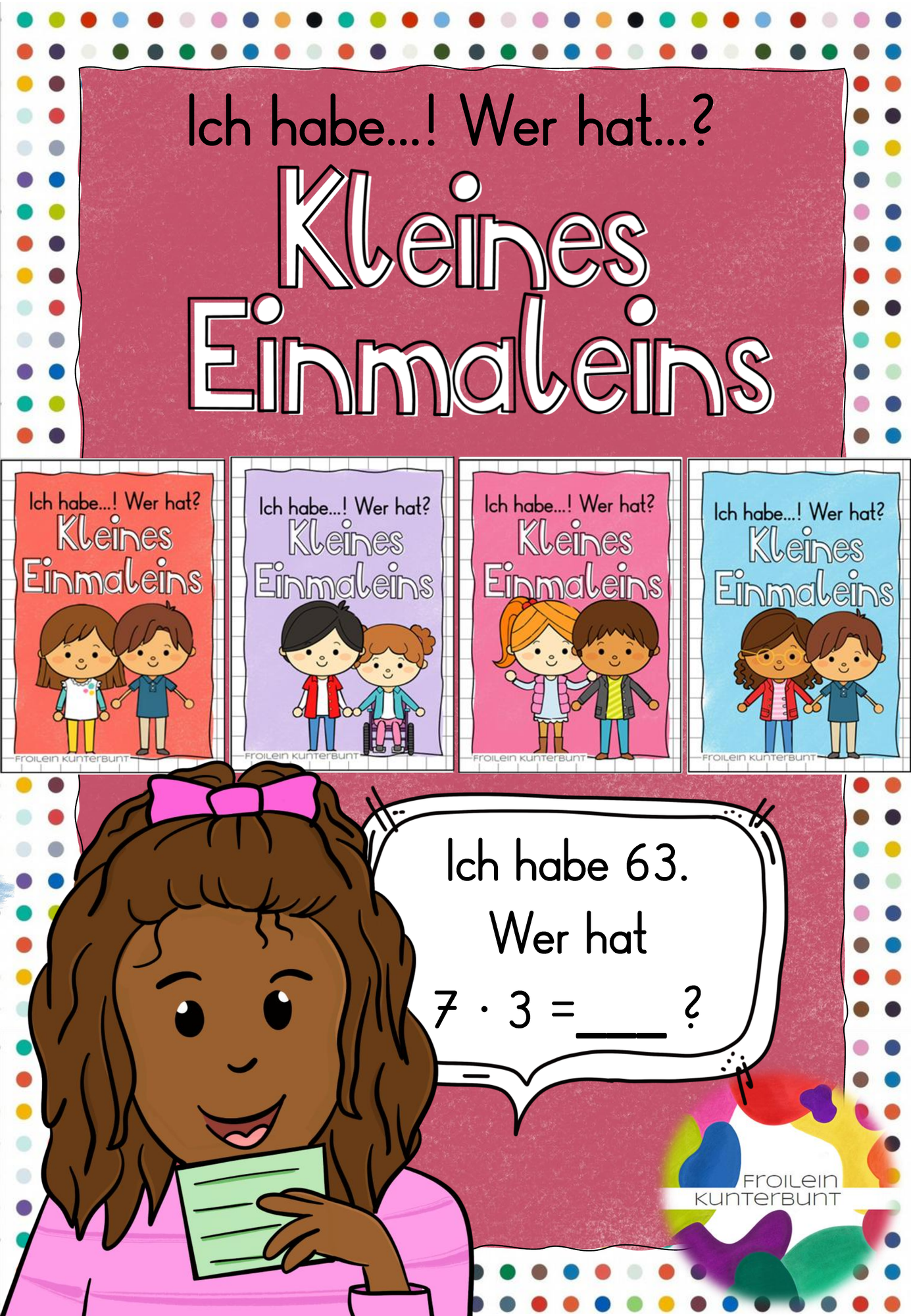 Ich habe...! Wer hat...? - Kleines Einmaleins – Unterrichtsmaterial im ...