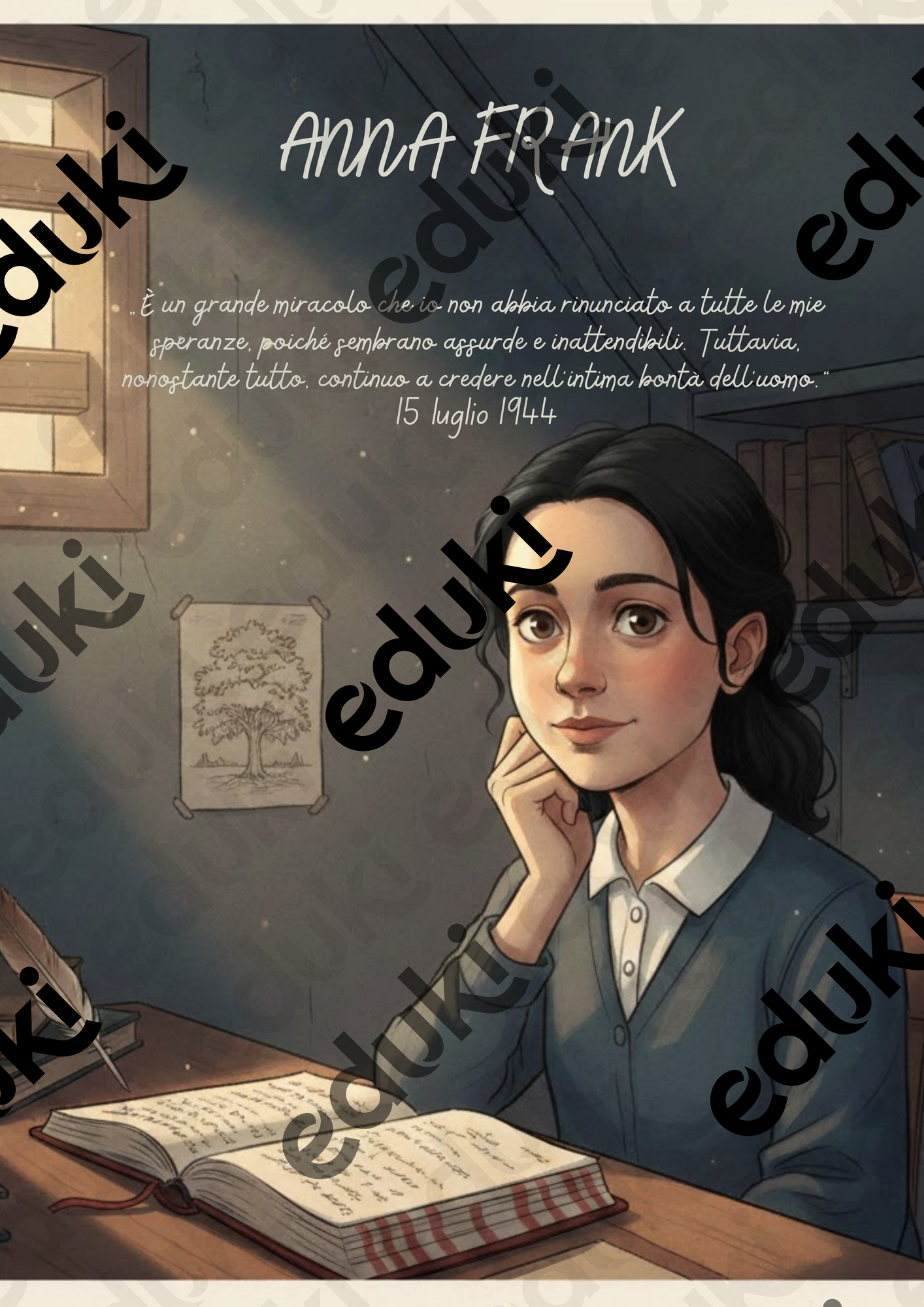 Chi era Anna Frank ? - Materiale didattico per la materia Pedagogia