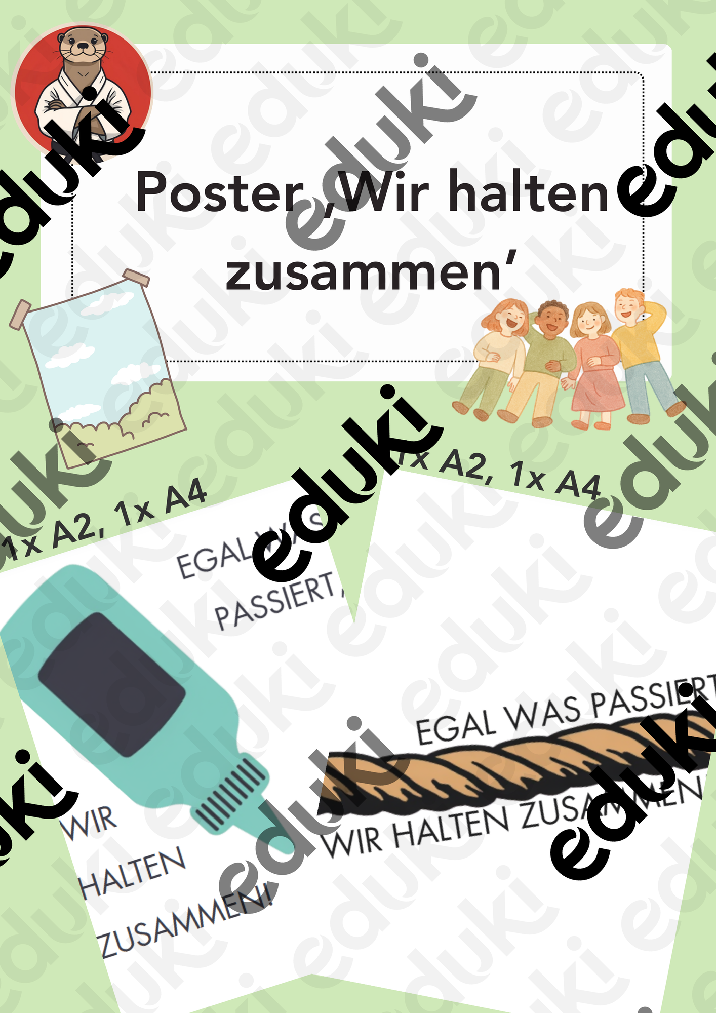 Egal Was Kommt Wir Halten Zusammen