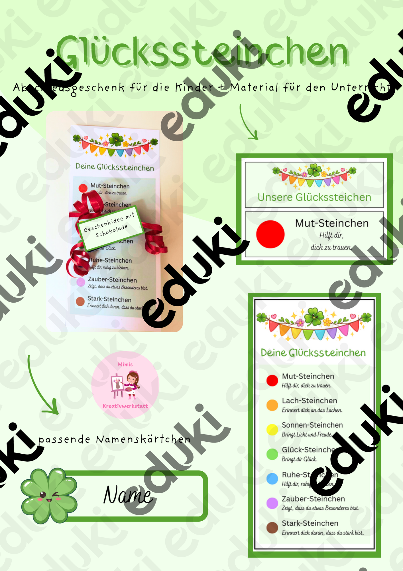 Glückssteinchen - kleine Geschenke für große Gefühle ...