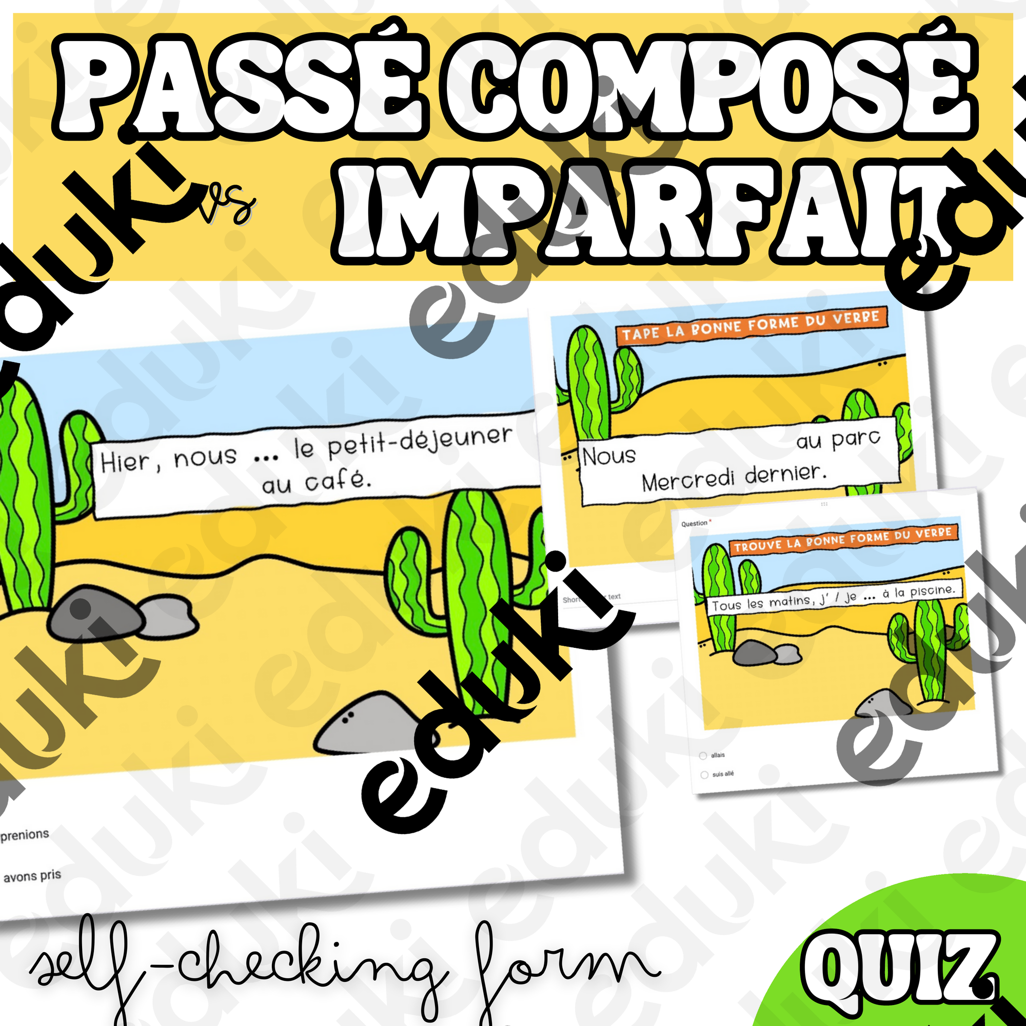 Passé composé vs Imparfait – Unterrichtsmaterial im Fach Französisch