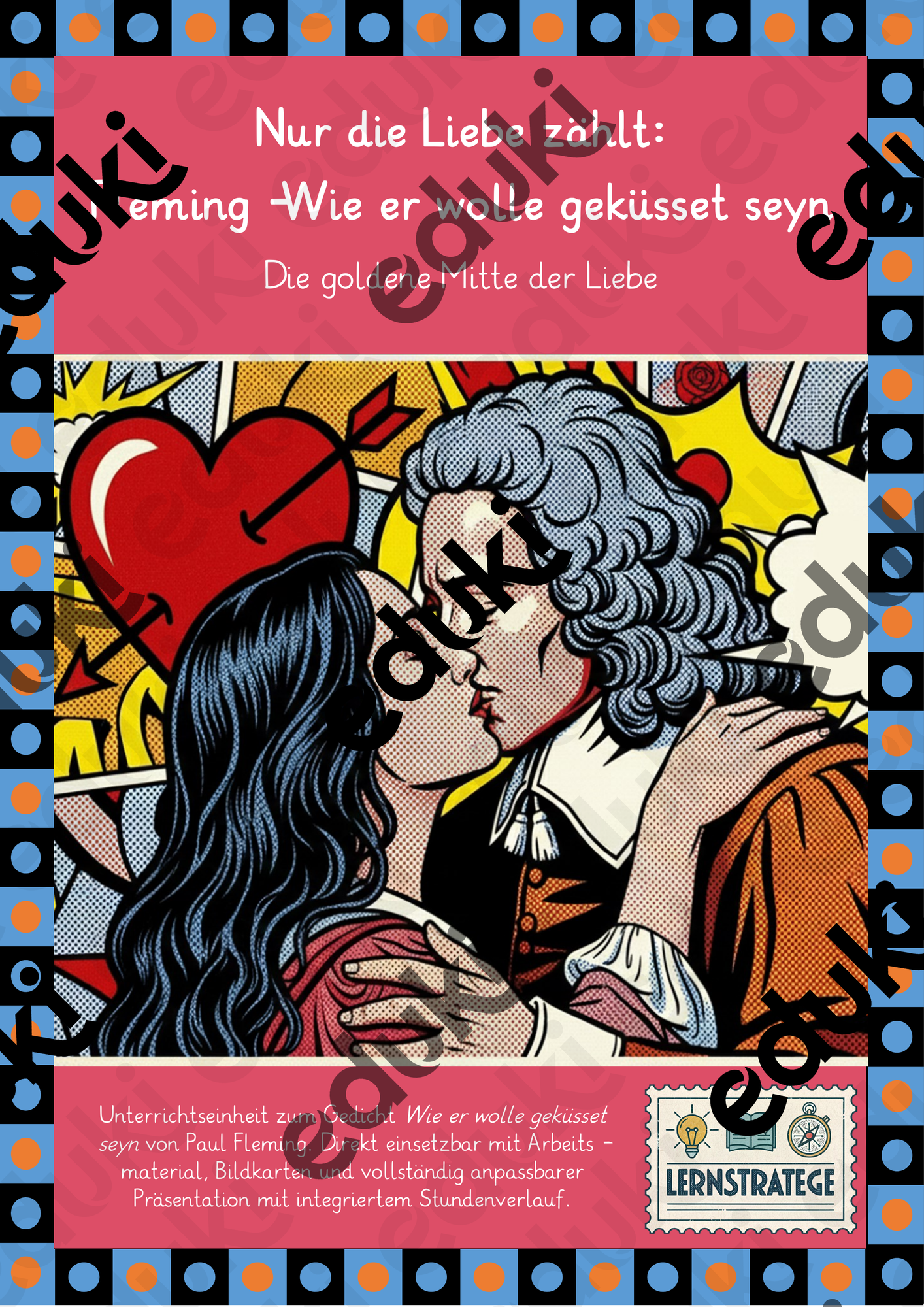 Liebeslyrik: Paul Fleming - Wie er wolle geküsset seyn ...
