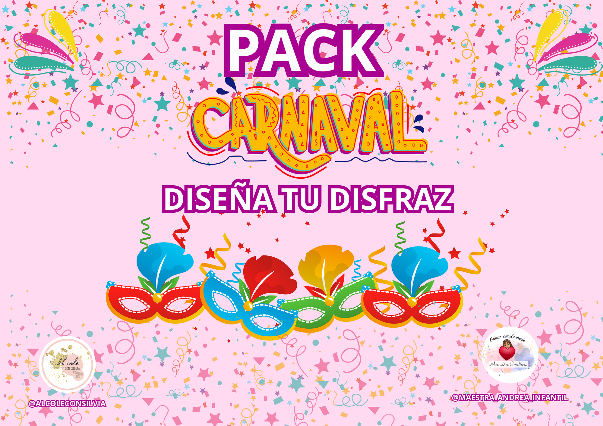 Diseña tu disfraz - Carnaval - material didáctico de las asignaturas ...