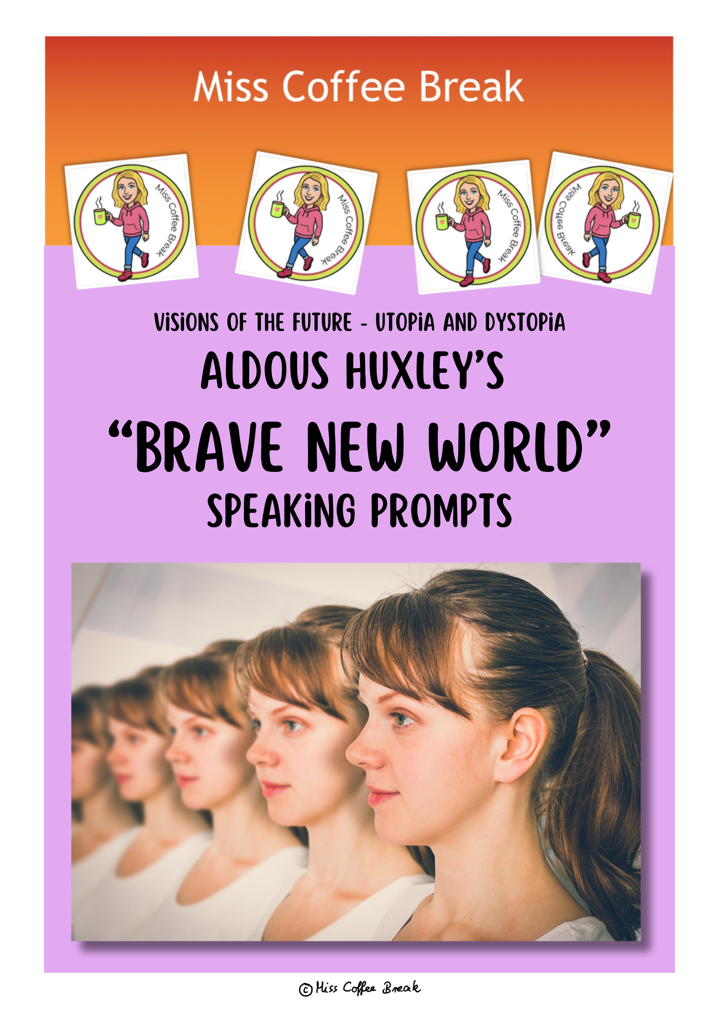 Brave New World - Speaking Prompts – Unterrichtsmaterial im Fach Englisch