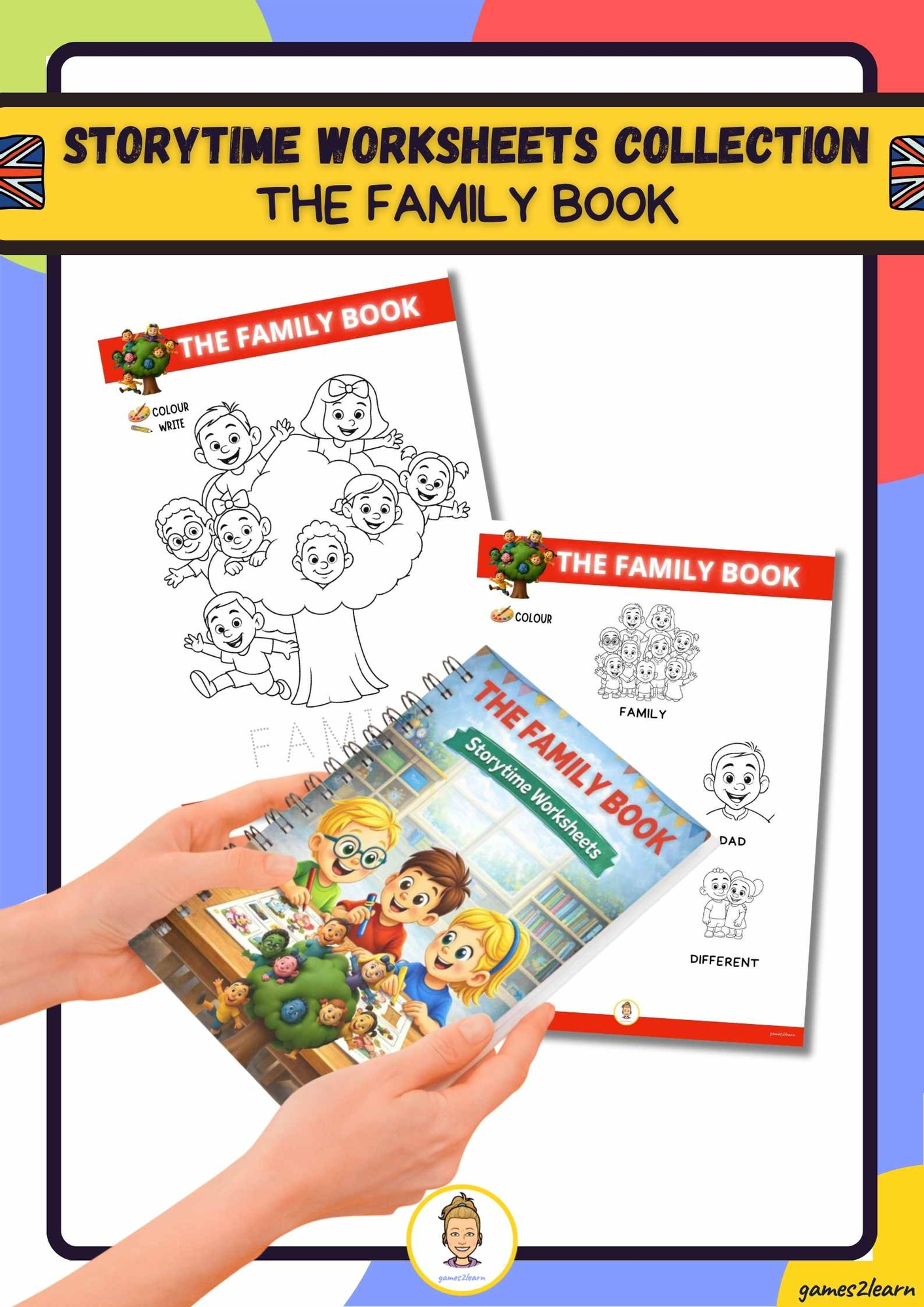 FAMILY TREE STORYTIME WHORKSHEETS COLLECTION - material de la siguiente ...
