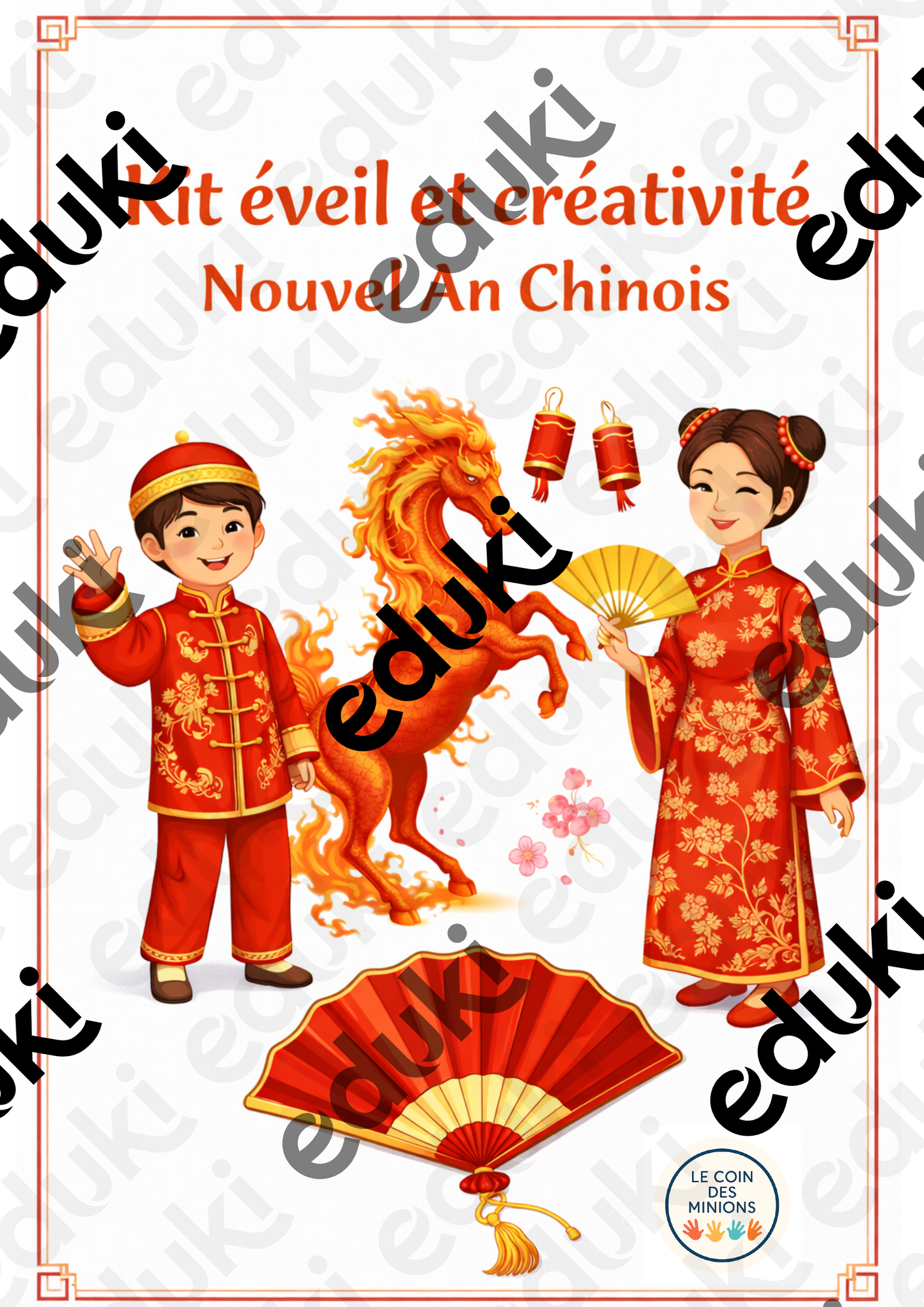 Kit éveil et créativité - nouvel an chinois - Ressource pédagogique ...
