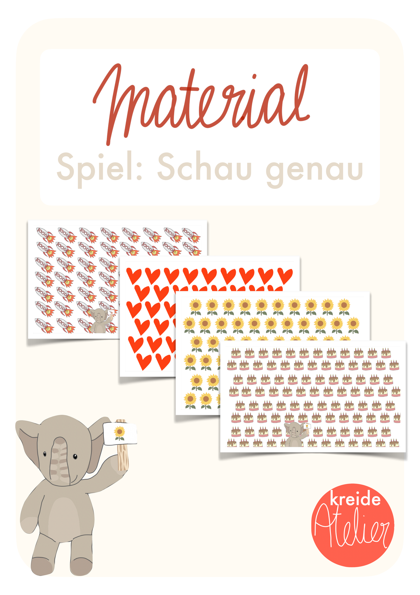 Reaktionsspiel: Schau genau – Unterrichtsmaterial im Fach ...