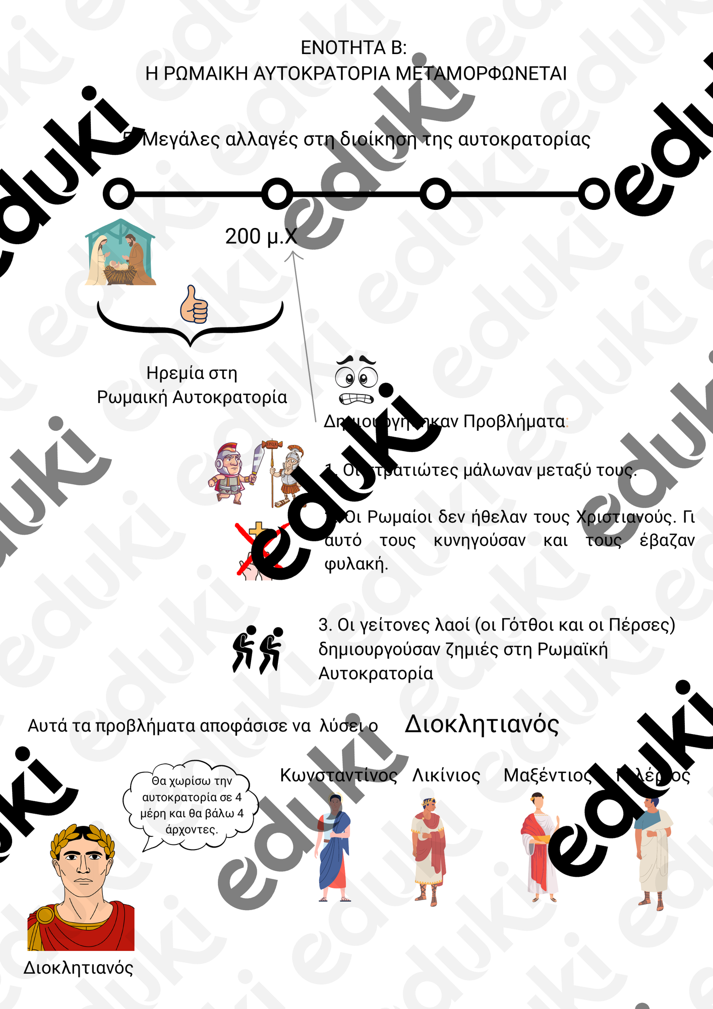 ΙΣΤΟΡΙΑ Ε'- ΕΝ.Β- ΜΑΘ.5 - Εκπαιδευτικό υλικό για το μάθημα