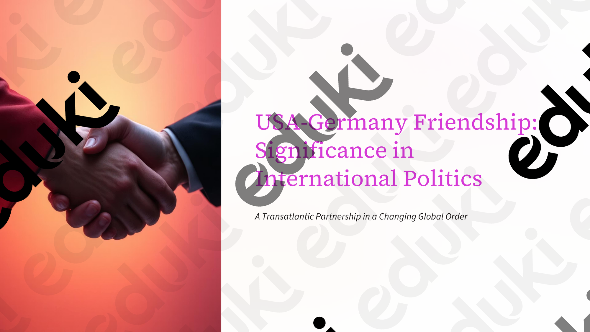 USA–Germany Relations | Transatlantic Partnership & Global Politics ...