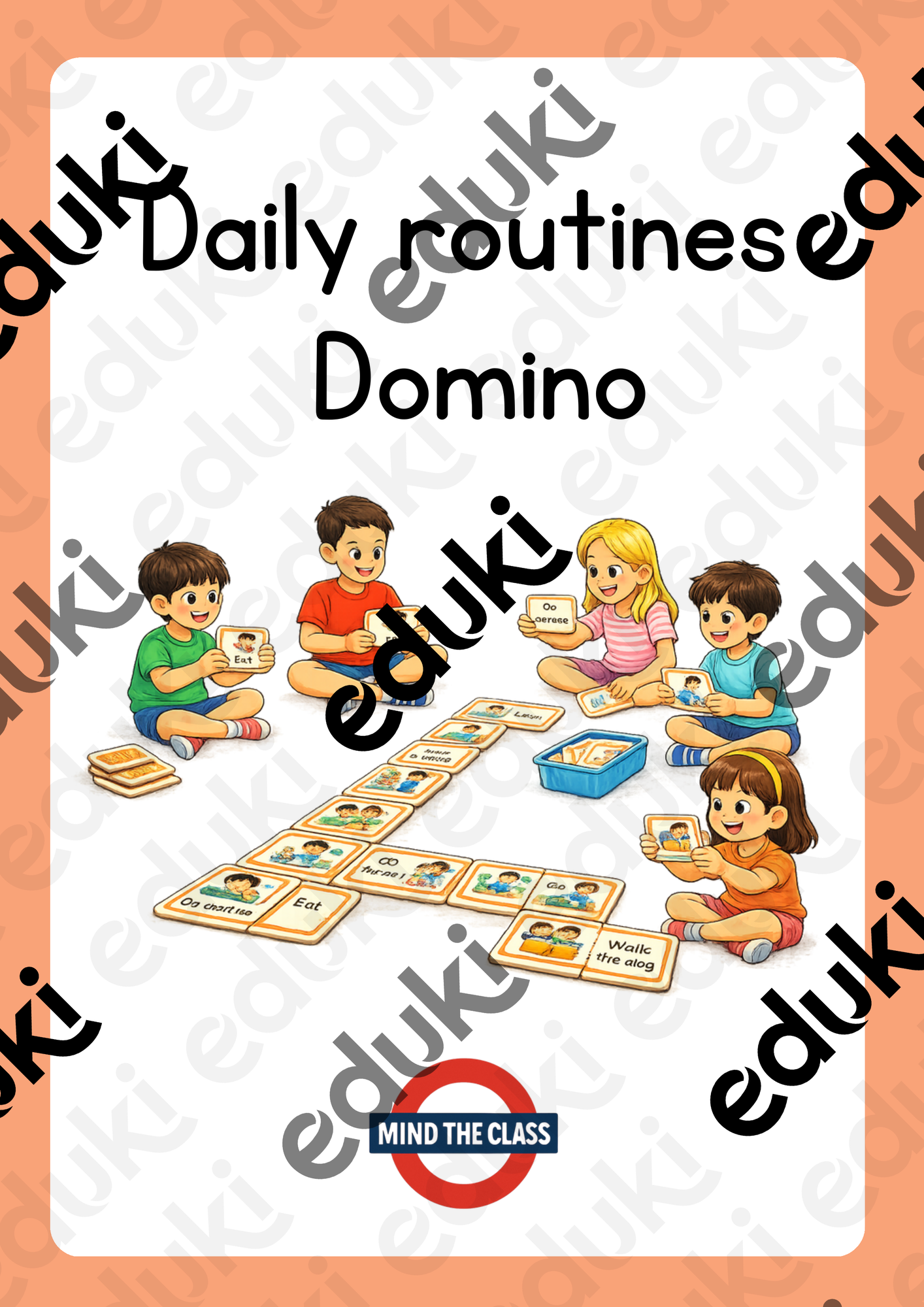Domino Daily Routines - material de la siguiente asignatura Inglés ...