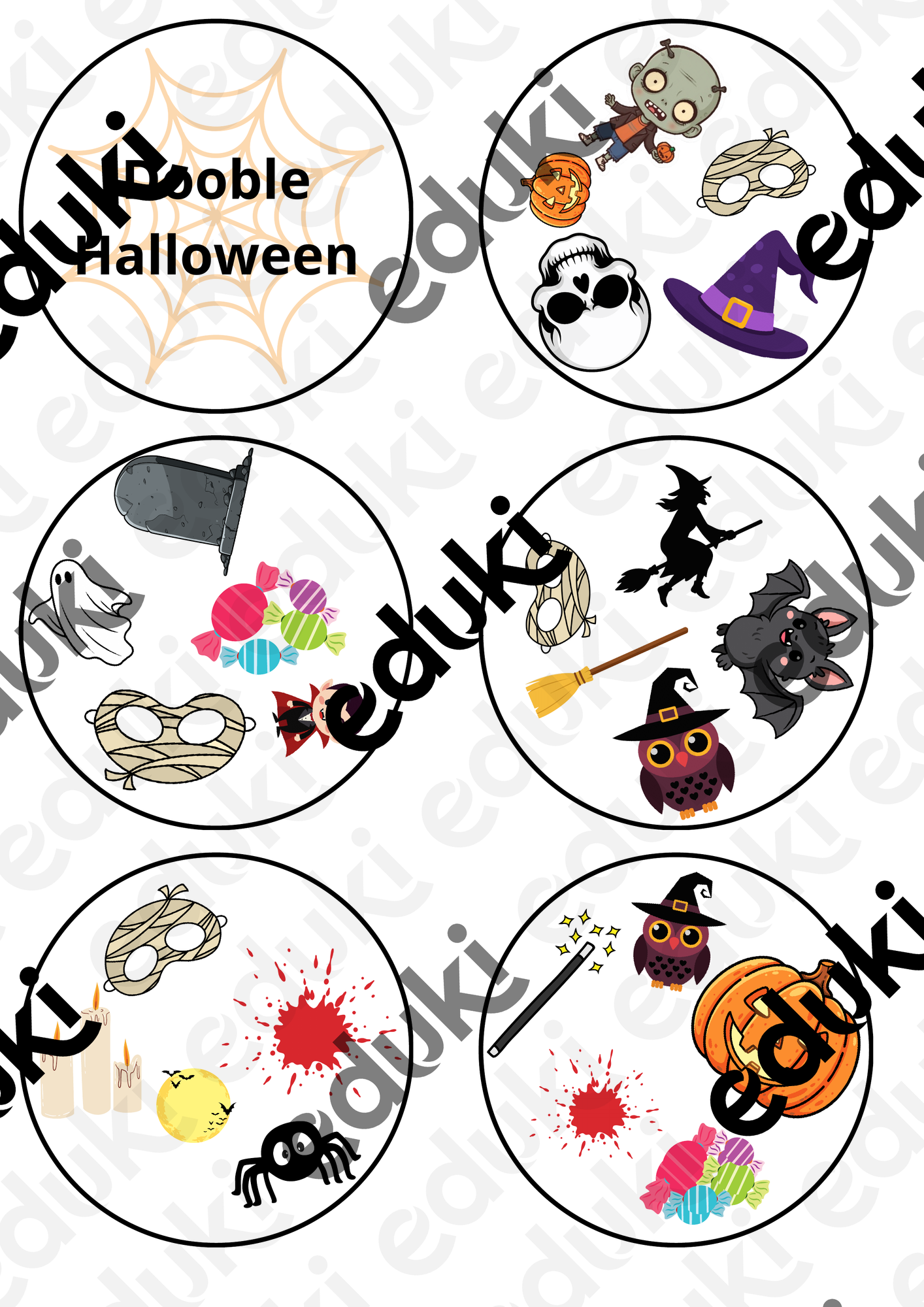 Dobble Halloween - Ressource pédagogique pour ton cours de Français