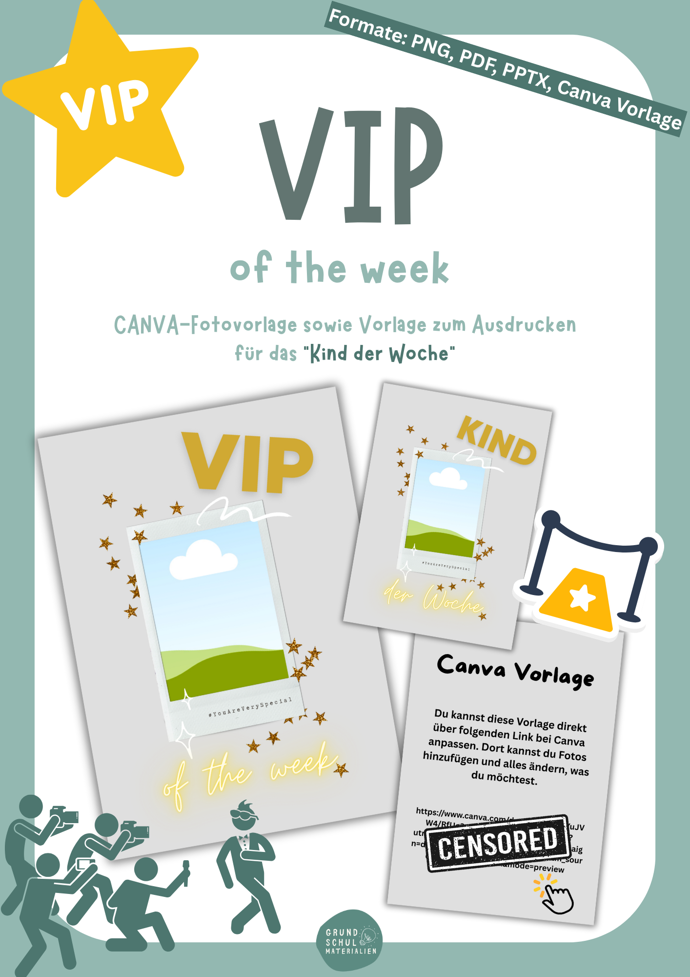 VIP of the week - Kind der Woche – Unterrichtsmaterial im Fach ...