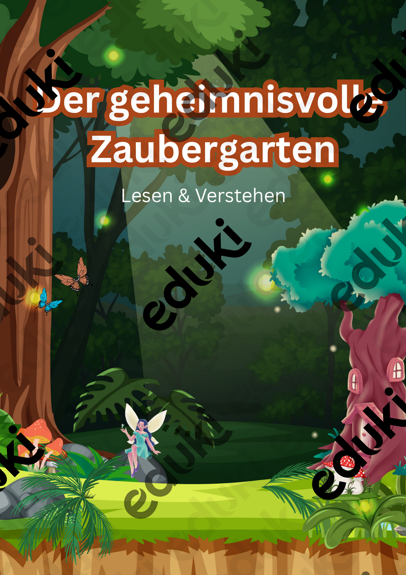Lesen&Verstehen: Der geheimnisvolle Zaubergarten – Unterrichtsmaterial ...