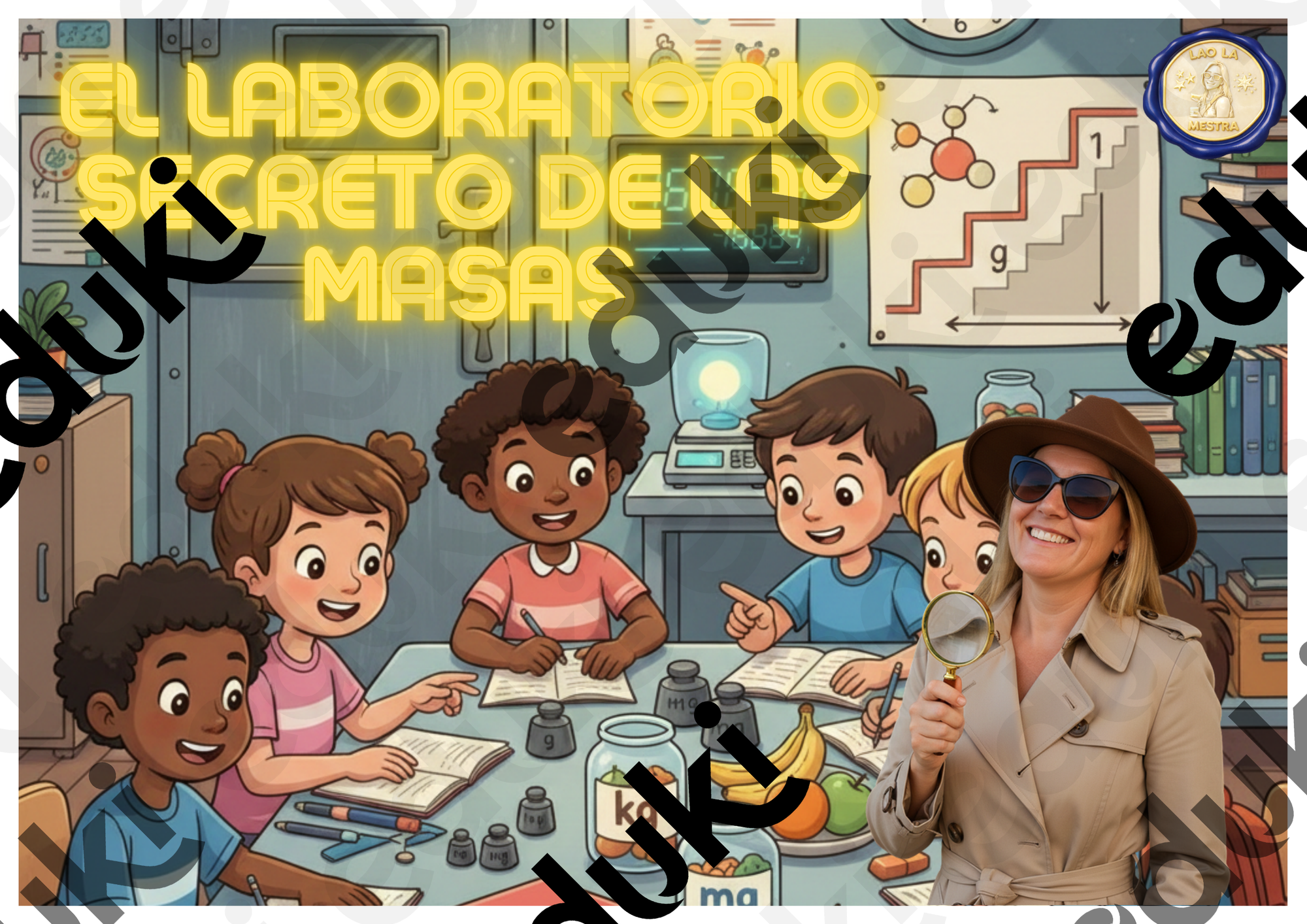 ESCAPE ROOM MATES: EL LABORATORIO SECRETO DE LAS MASAS - material de la ...