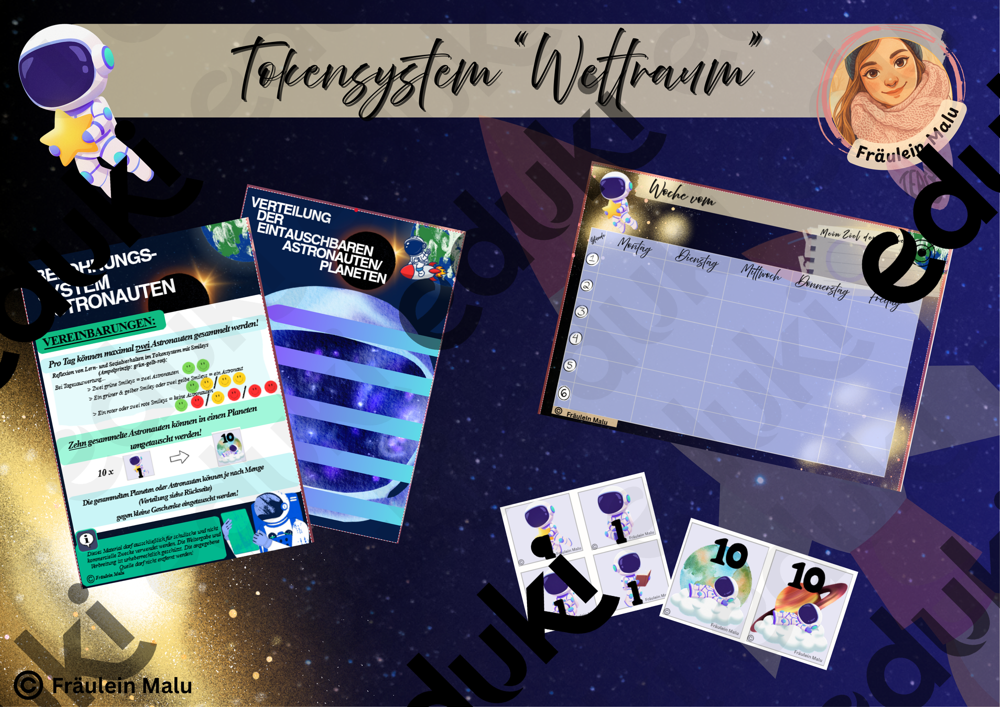Tokensystem Weltall - Individuelles Belohnungssystem ...