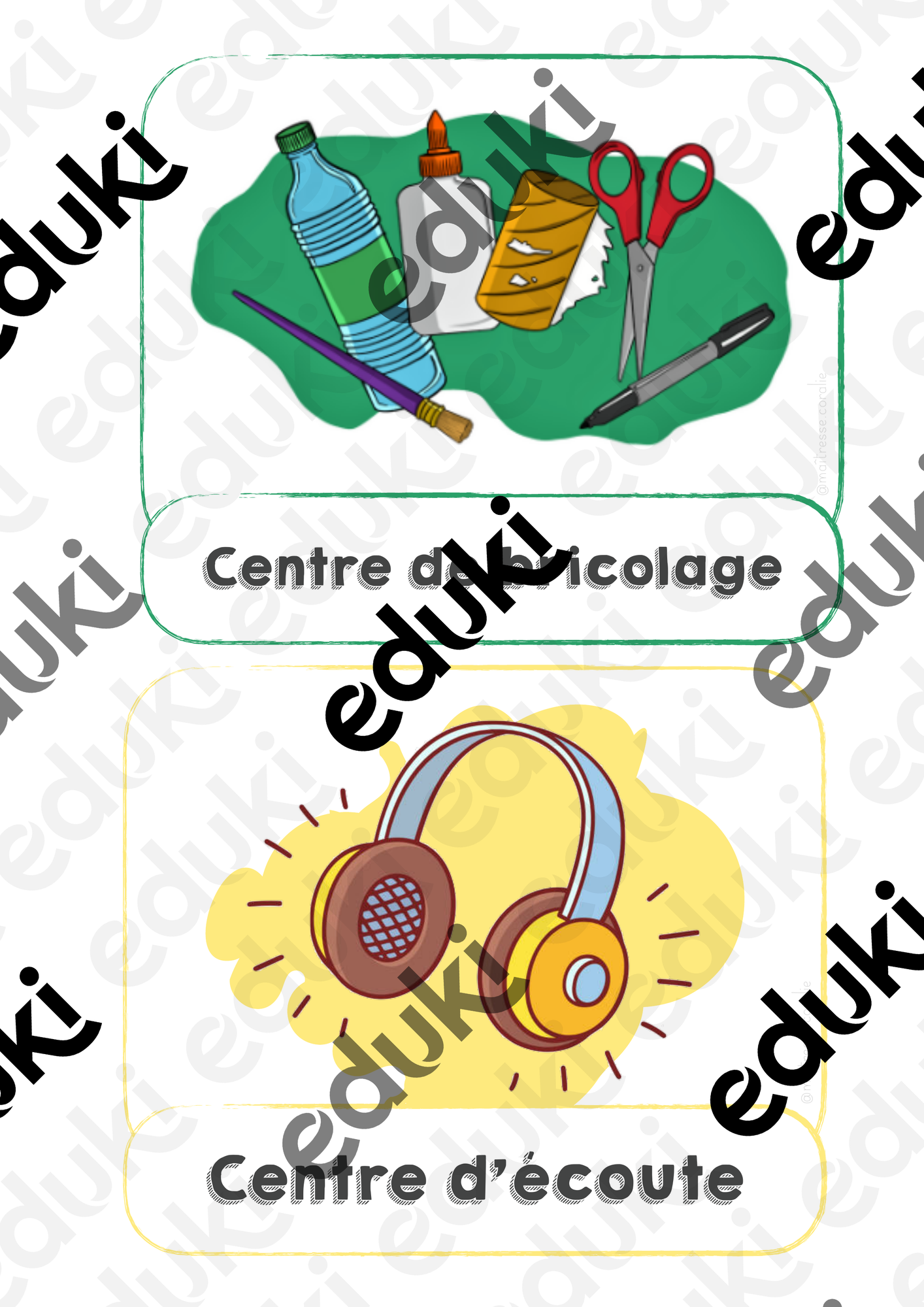 Affichages Centres de travail - Ressource pédagogique pour ton cours de ...