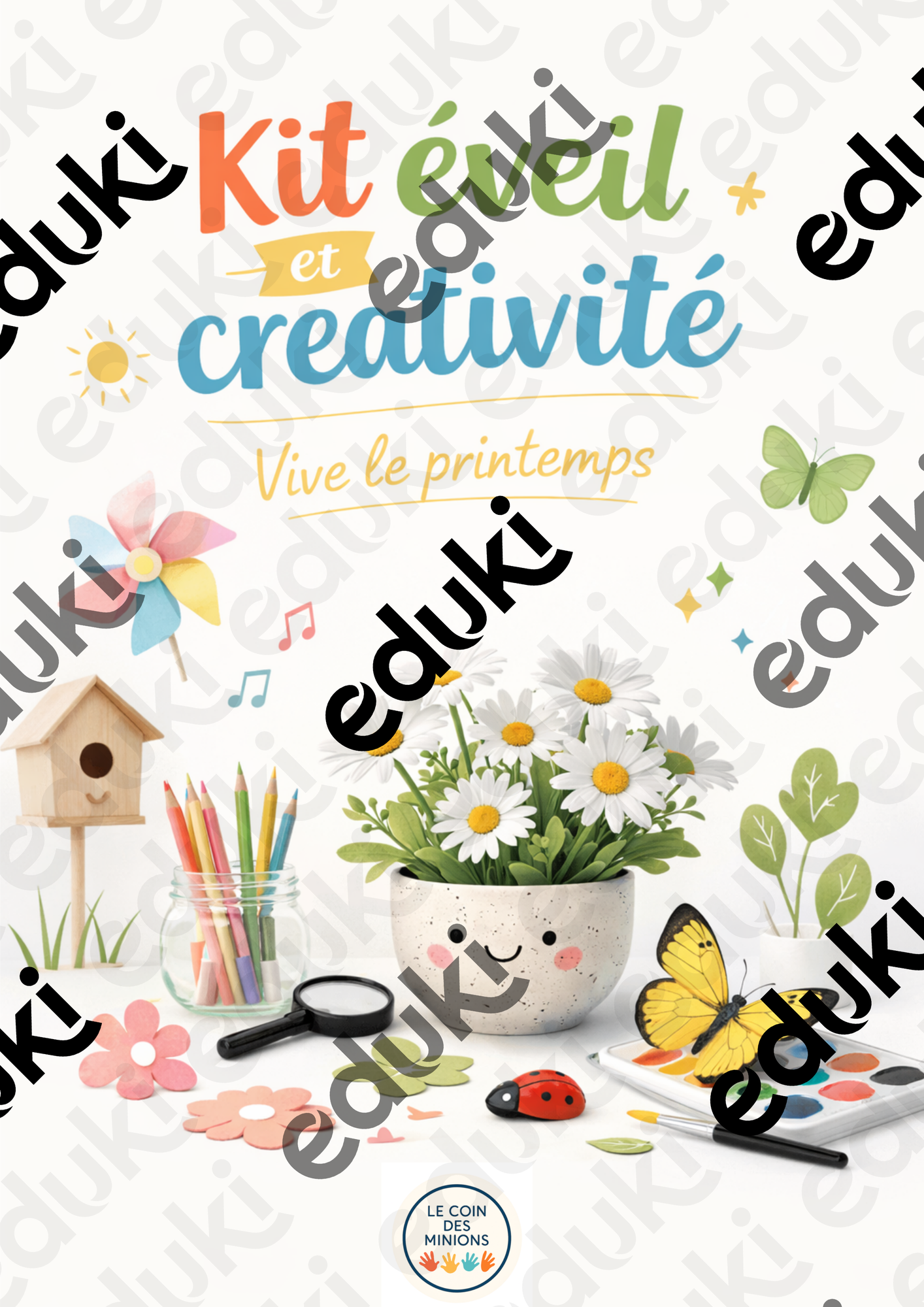 Kit éveil et Créativité - Vive le printemps - Ressource pédagogique ...
