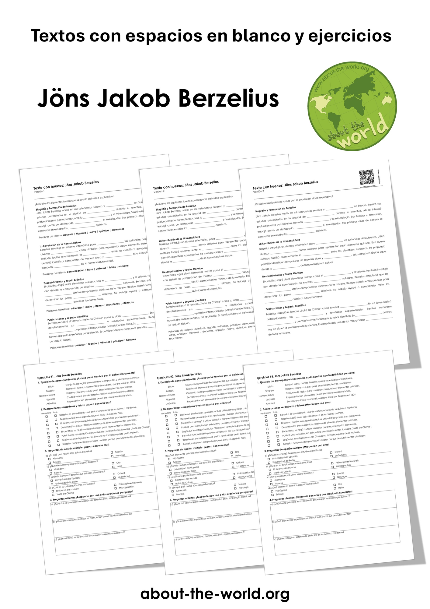 Jöns Jakob Berzelius - material de la siguiente asignatura Historia